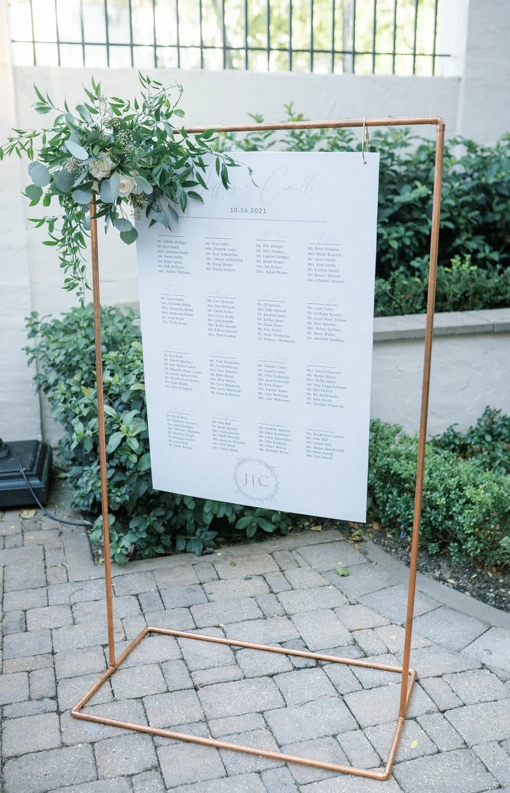 Crafting the Perfect Wedding Reception Seating Chart