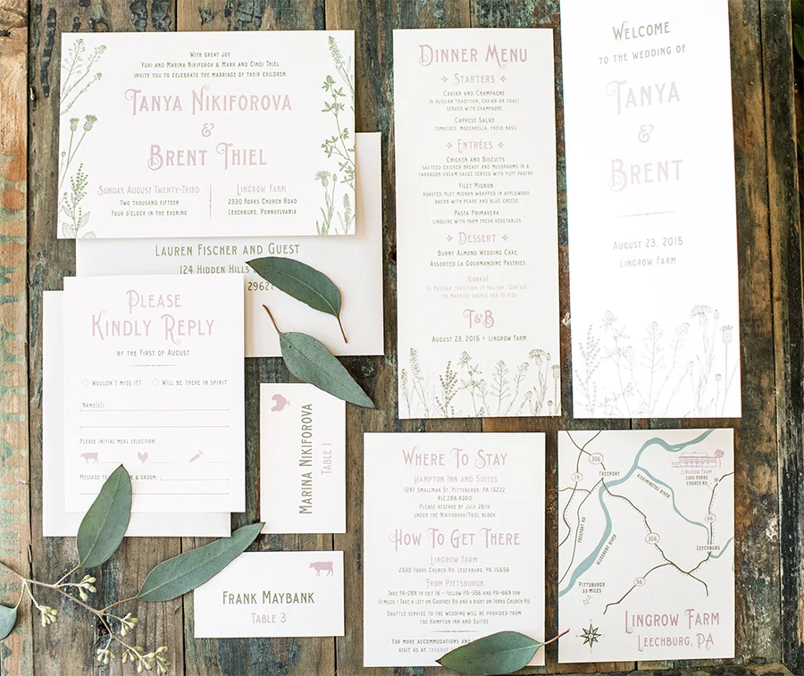Wedding Invitation Card Measurements Wedding Invitation Card Measurements