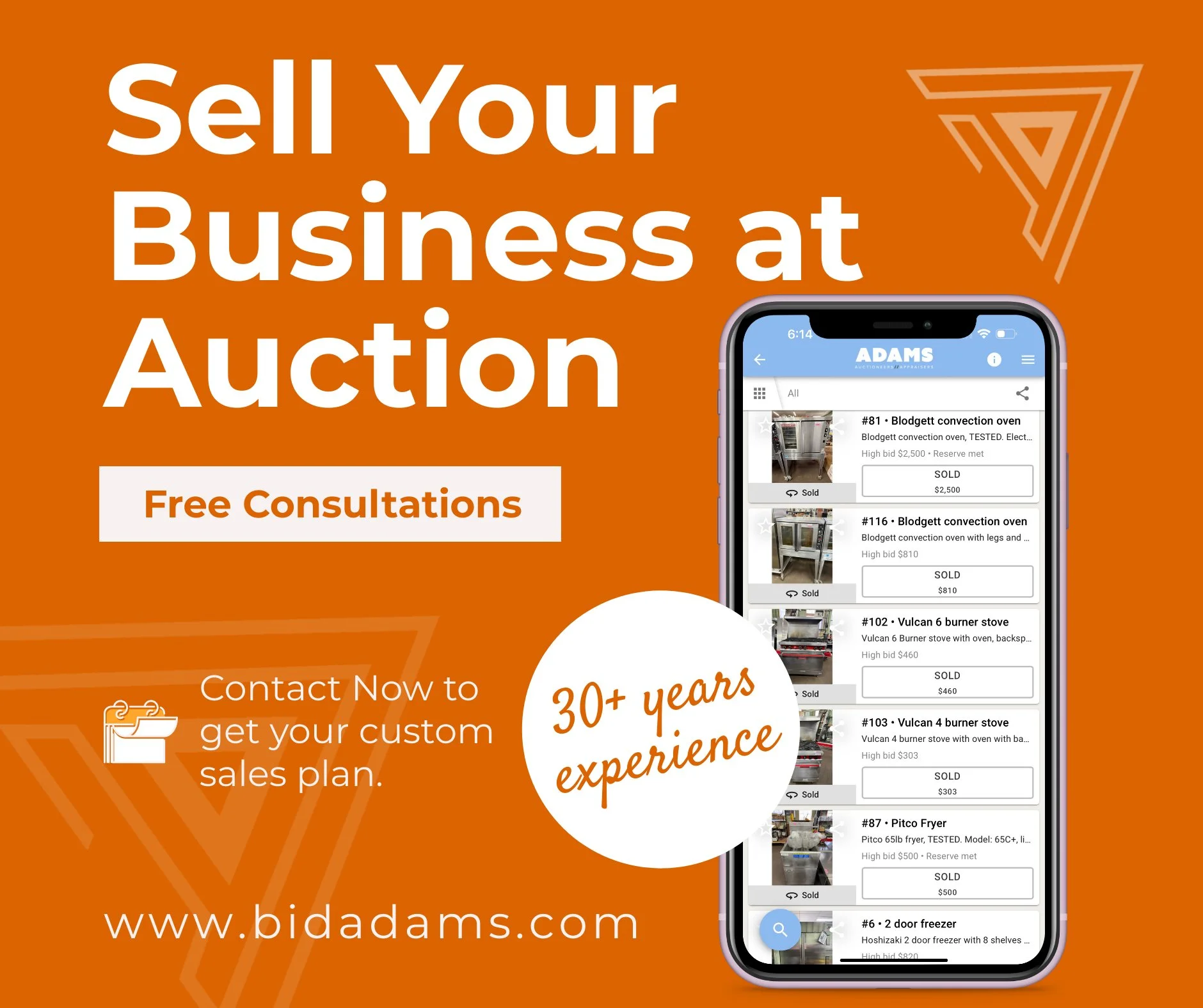 ADAMS Auctioneers & Appraisers