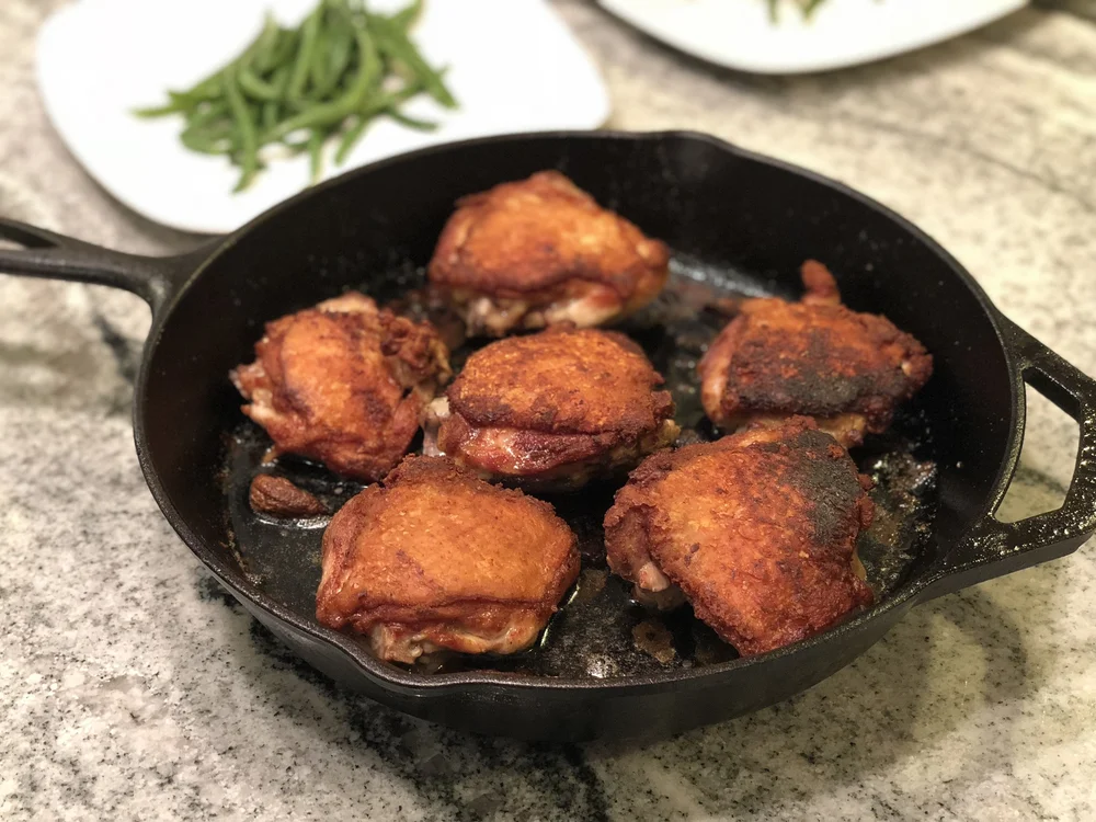 Crispy Castiron Chicken — Yanasha's Kitchen