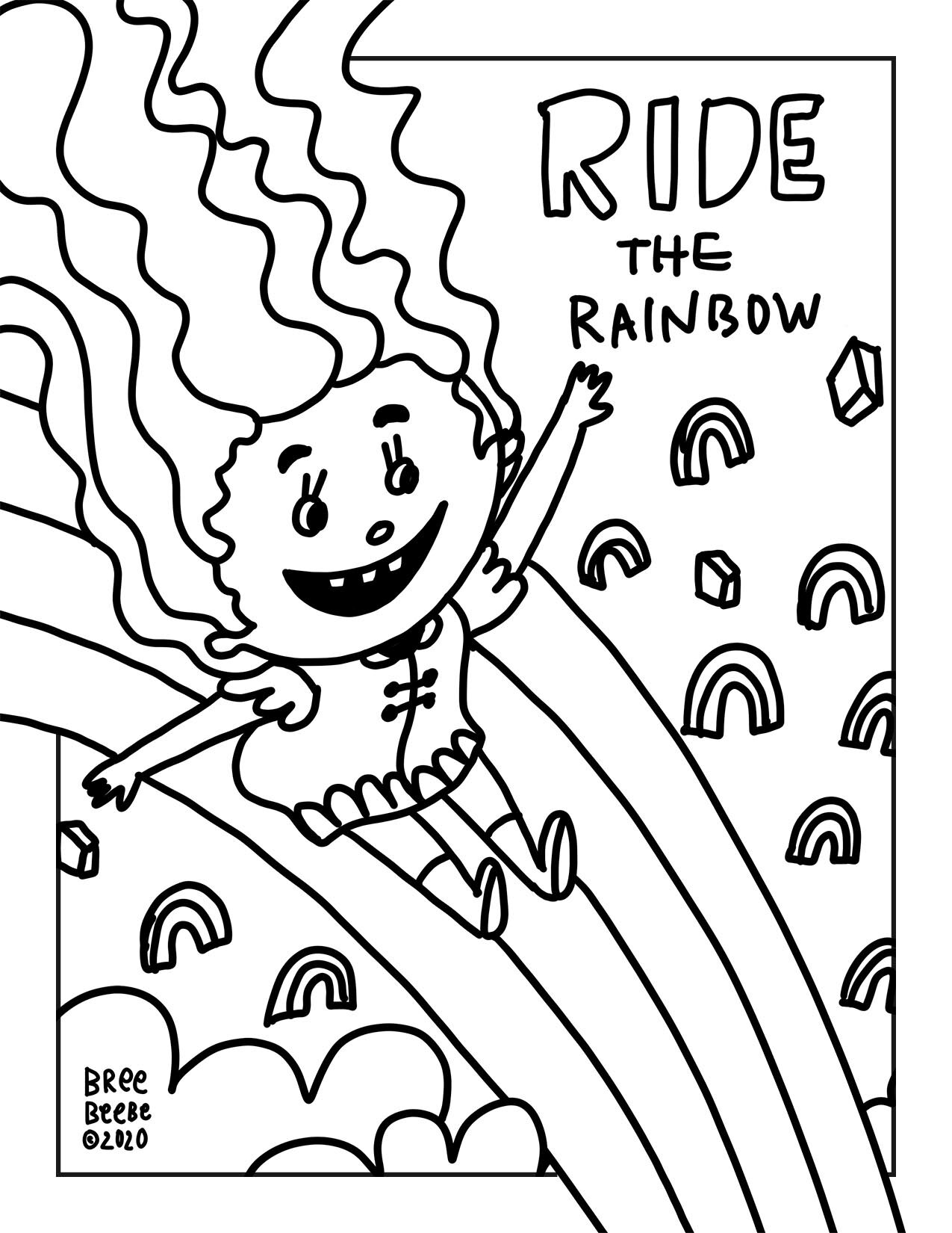 Coloring Pages — Bree Beebe's Illustration Portfolio