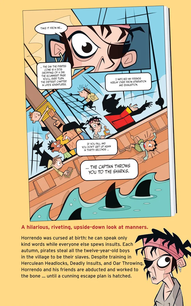 Rémy Simard's latest Graphic Novel: Horrendo's Curse | i2i Art Inc ...