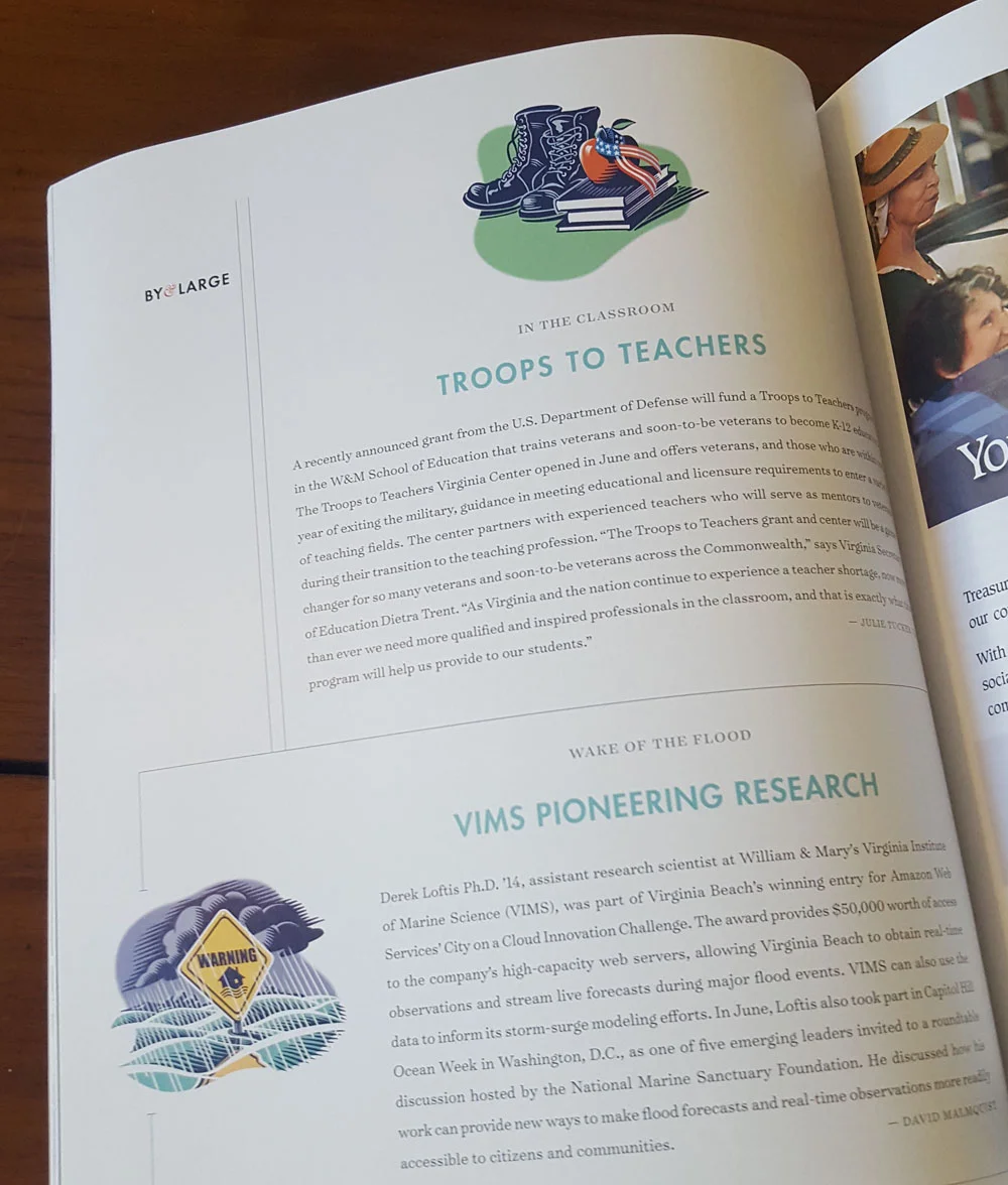 Gary Alphonso illustrates for The College of William & Mary | i2i Art ...