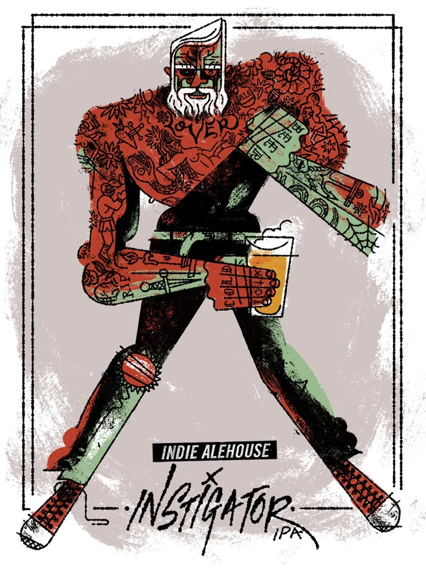 Meet craft brewery resident illustrator Dave Murray | i2i Art Inc ...