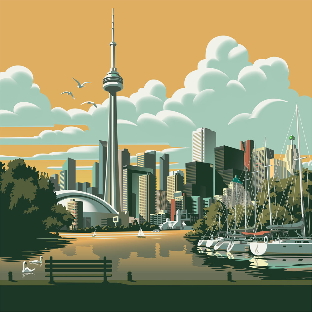 Gary Alphonso illustrates for TD Canada Trust | i2i Art Inc ...