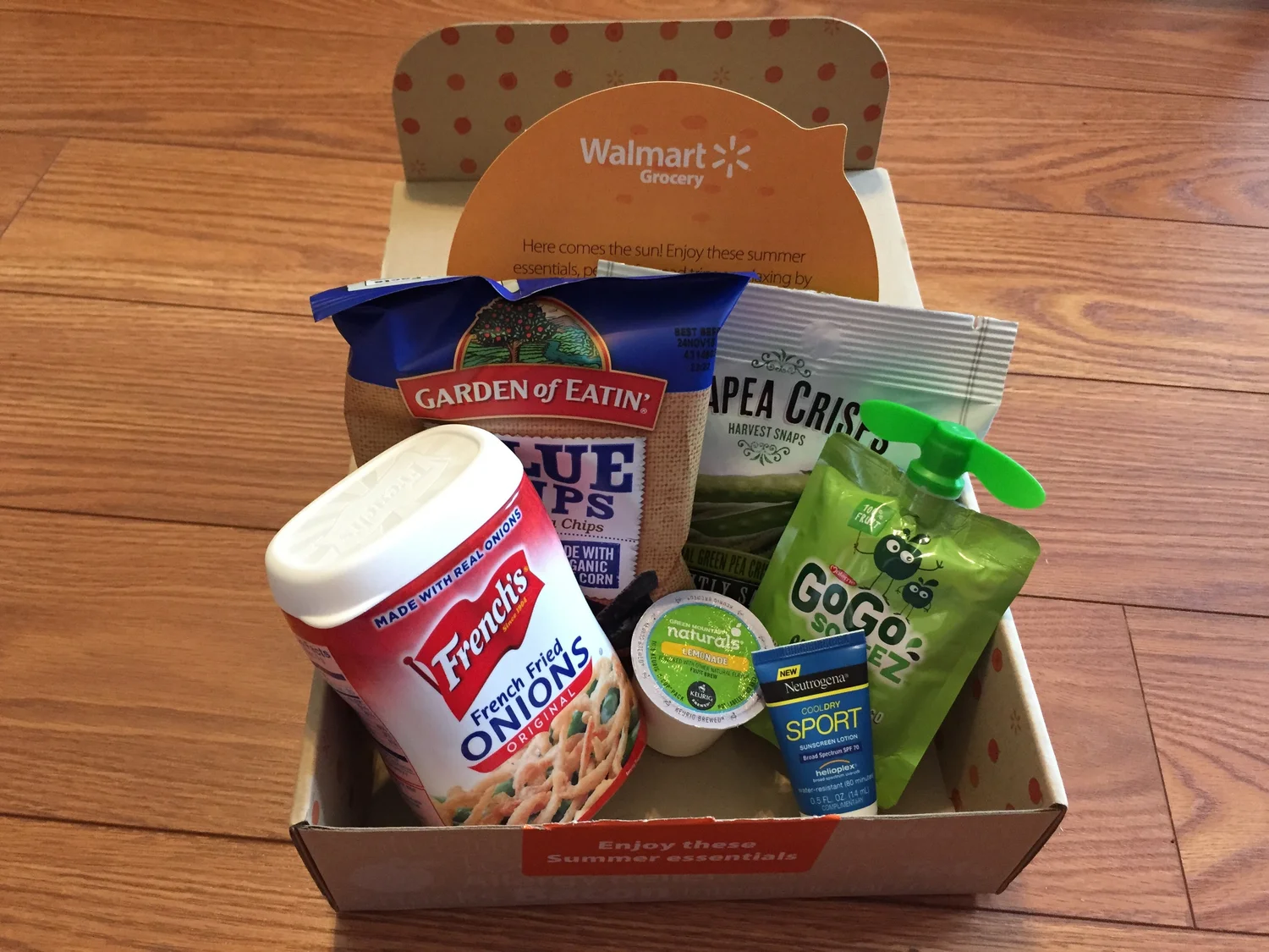 Walmart Grocery Box — Pink Glitter Pumpkins