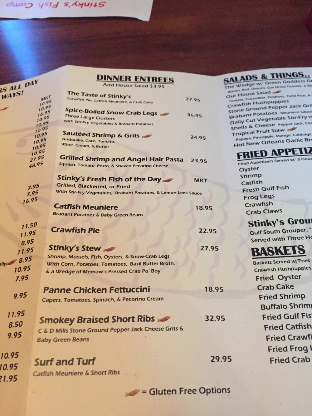 Stinky's Fish Camp - Destin, FL — Pink Glitter Pumpkins