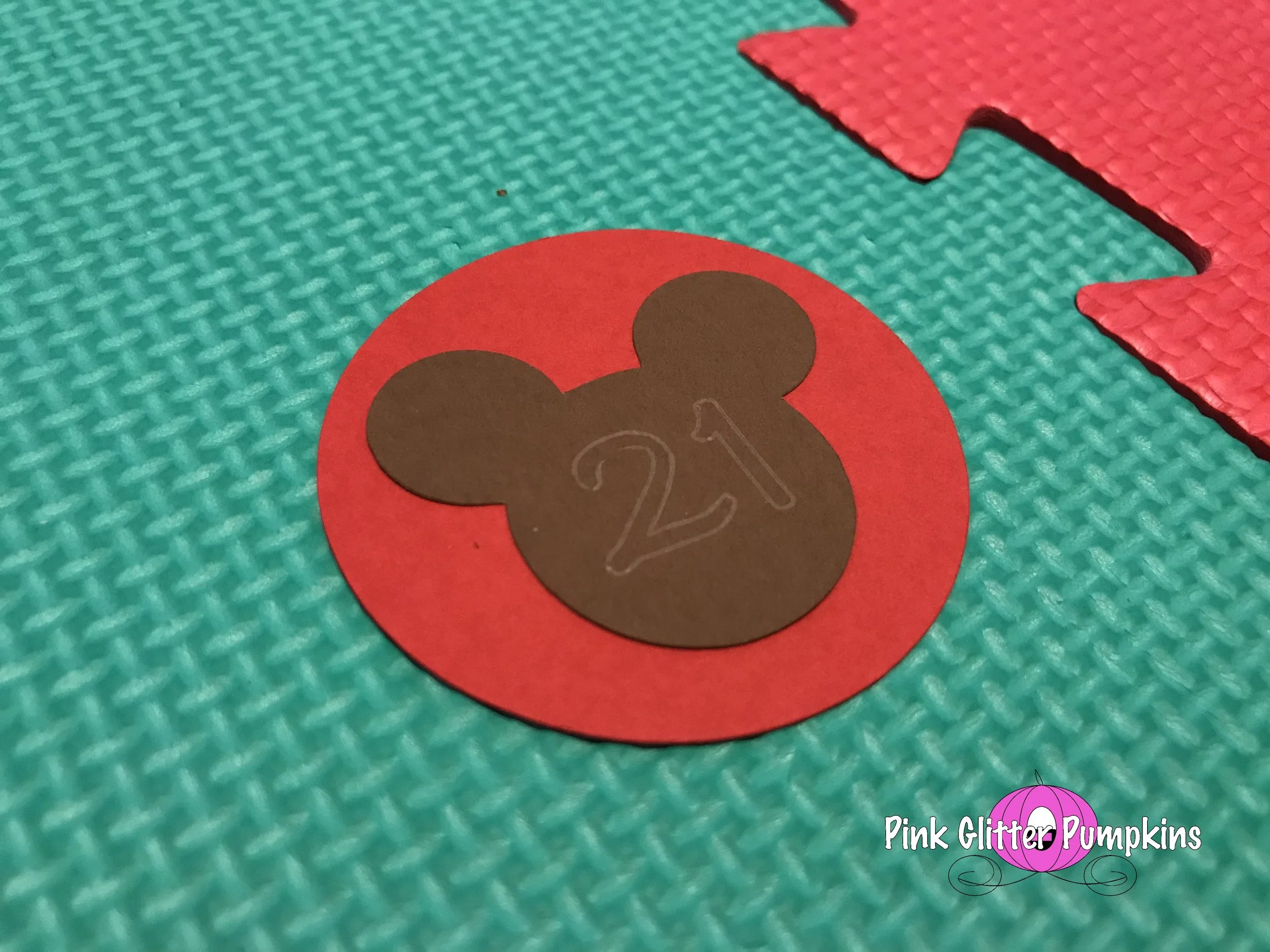 Disney Muffin Tin Countdown — Pink Glitter Pumpkins