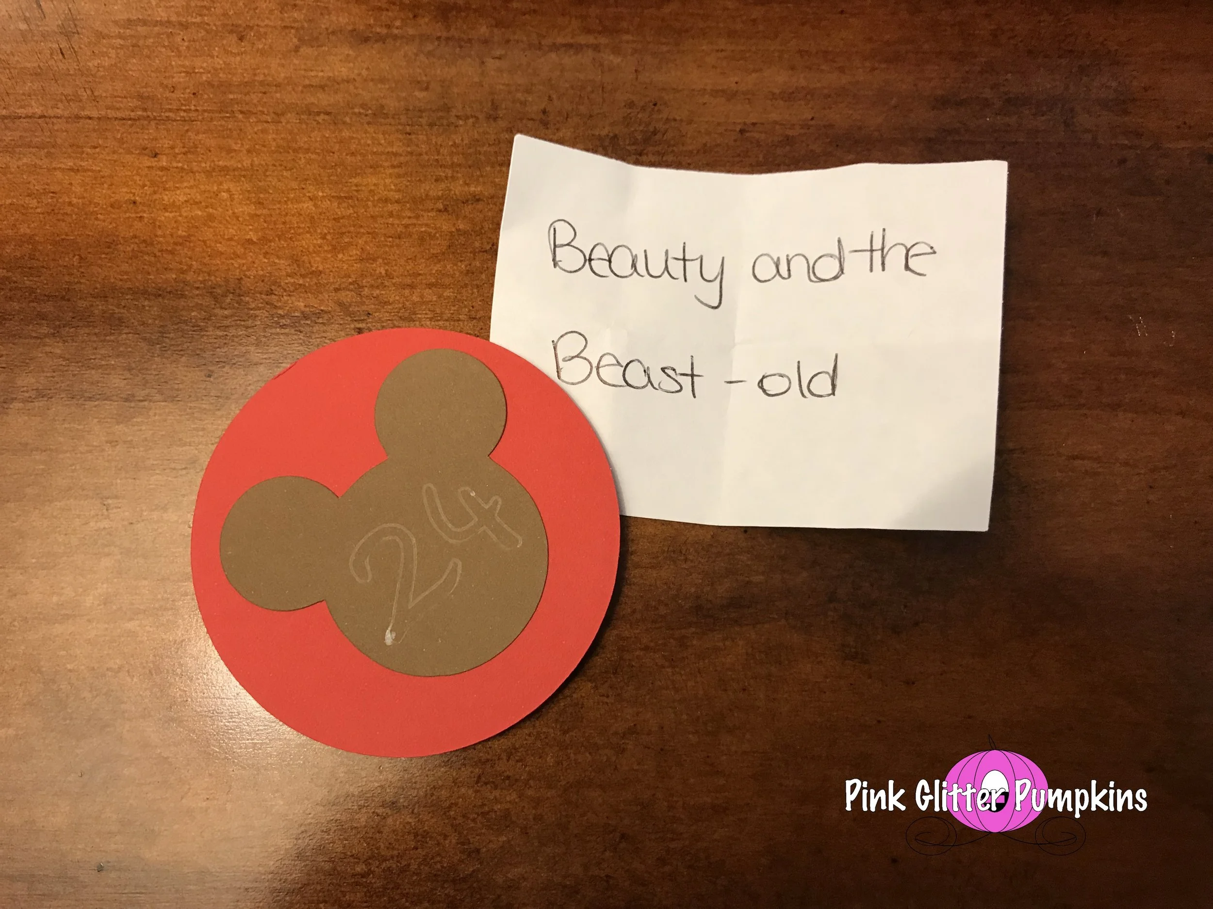 Disney Muffin Tin Countdown — Pink Glitter Pumpkins
