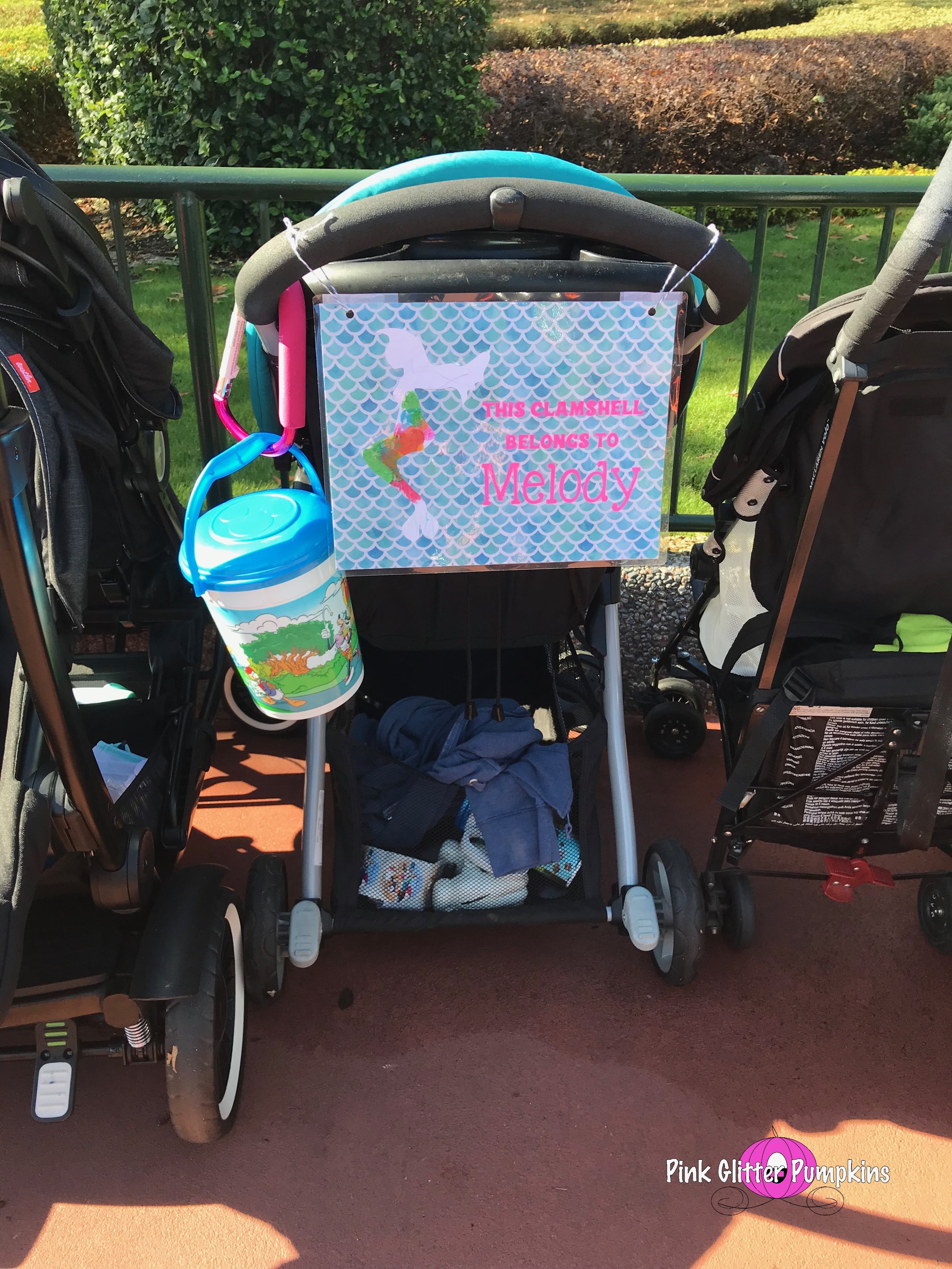 Disney Stroller Tag 2019 — Pink Glitter Pumpkins