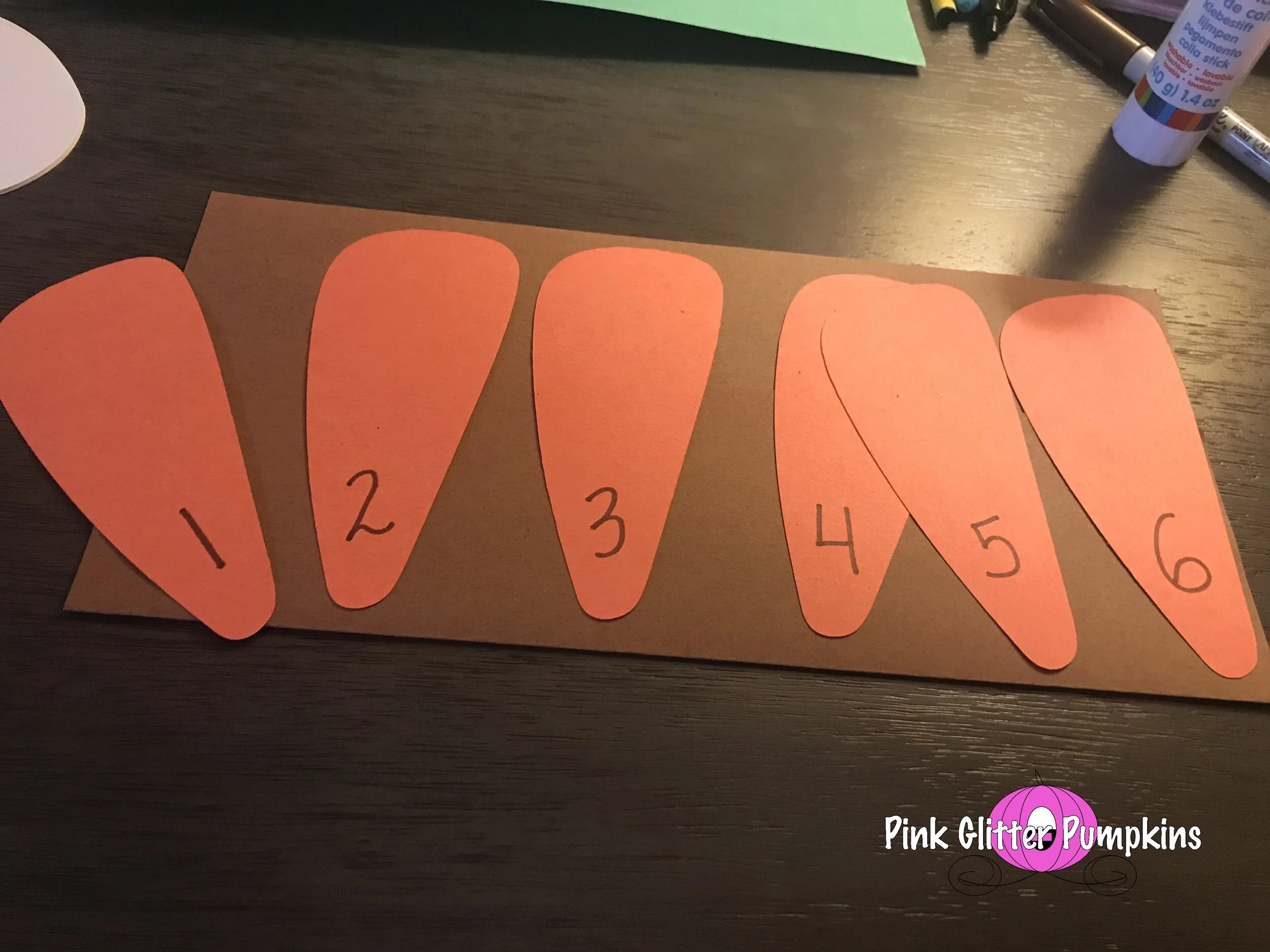 Counting Carrots — Pink Glitter Pumpkins