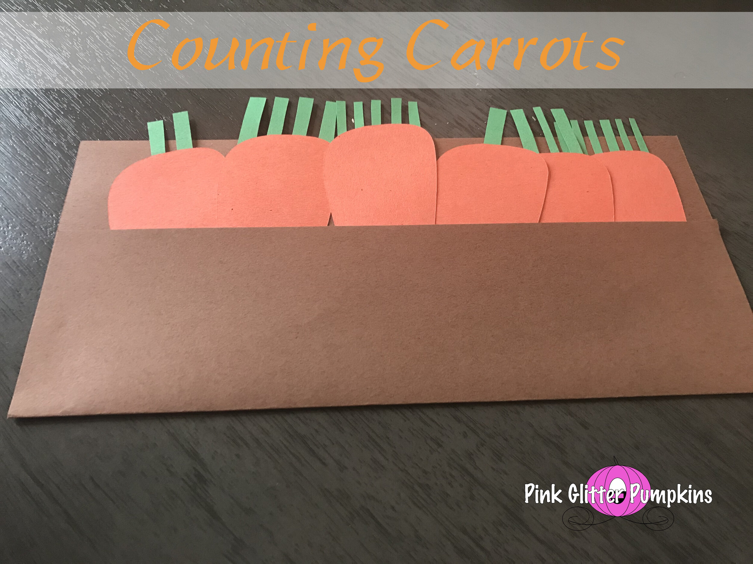 Counting Carrots — Pink Glitter Pumpkins