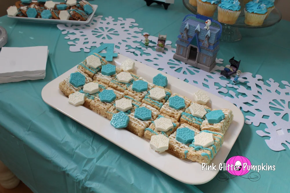 Frozen Birthday Party Food — Pink Glitter Pumpkins