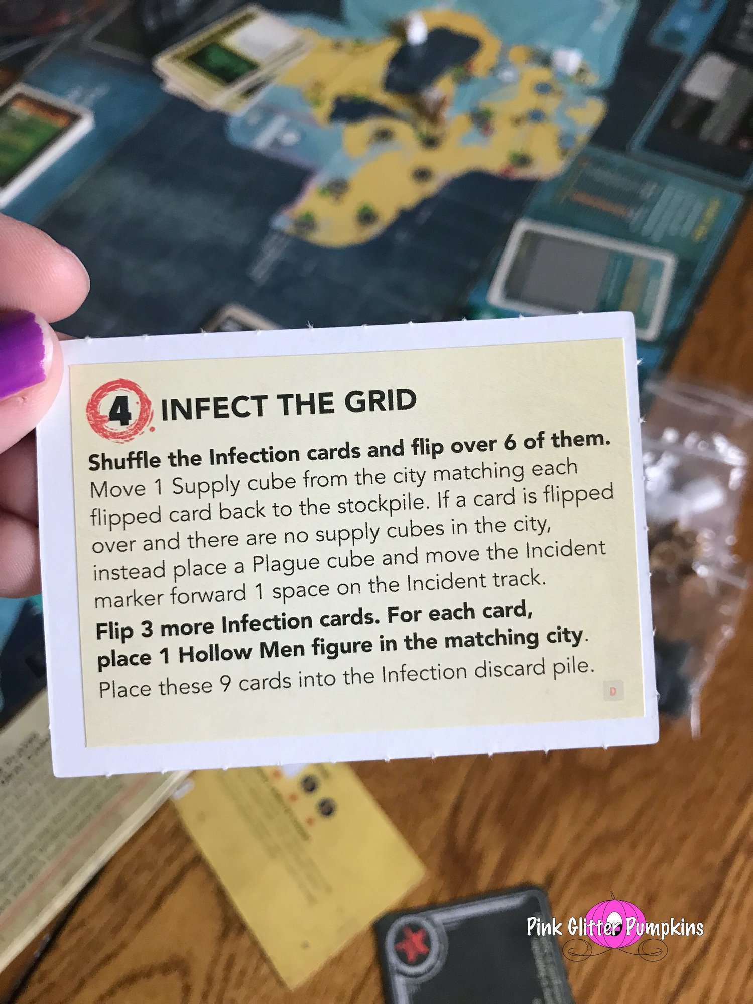 Pandemic Legacy Season Two Early September — Pink Glitter Pumpkins