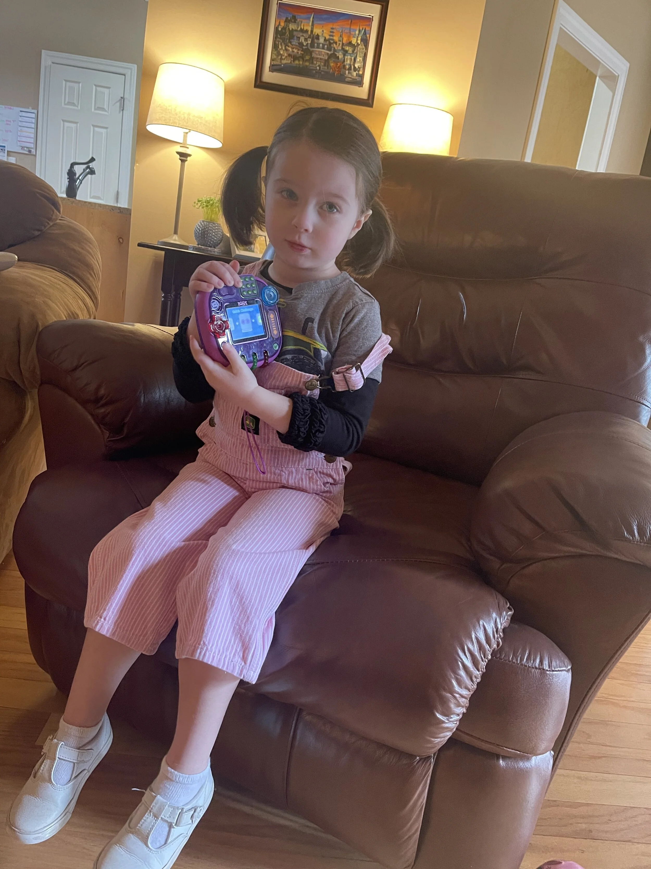 January Fun — Pink Glitter Pumpkins