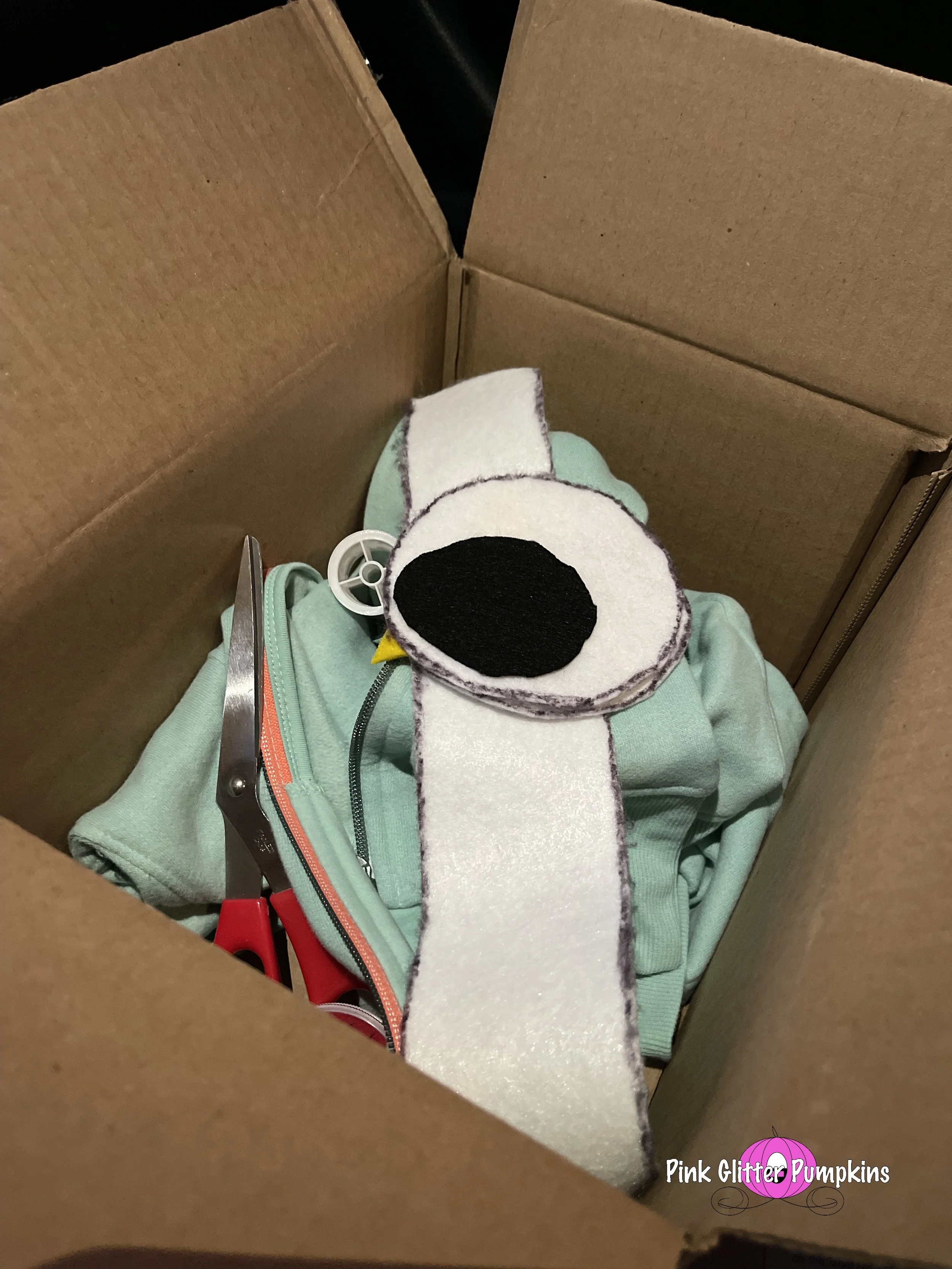 DIY Pigeon Costume — Pink Glitter Pumpkins