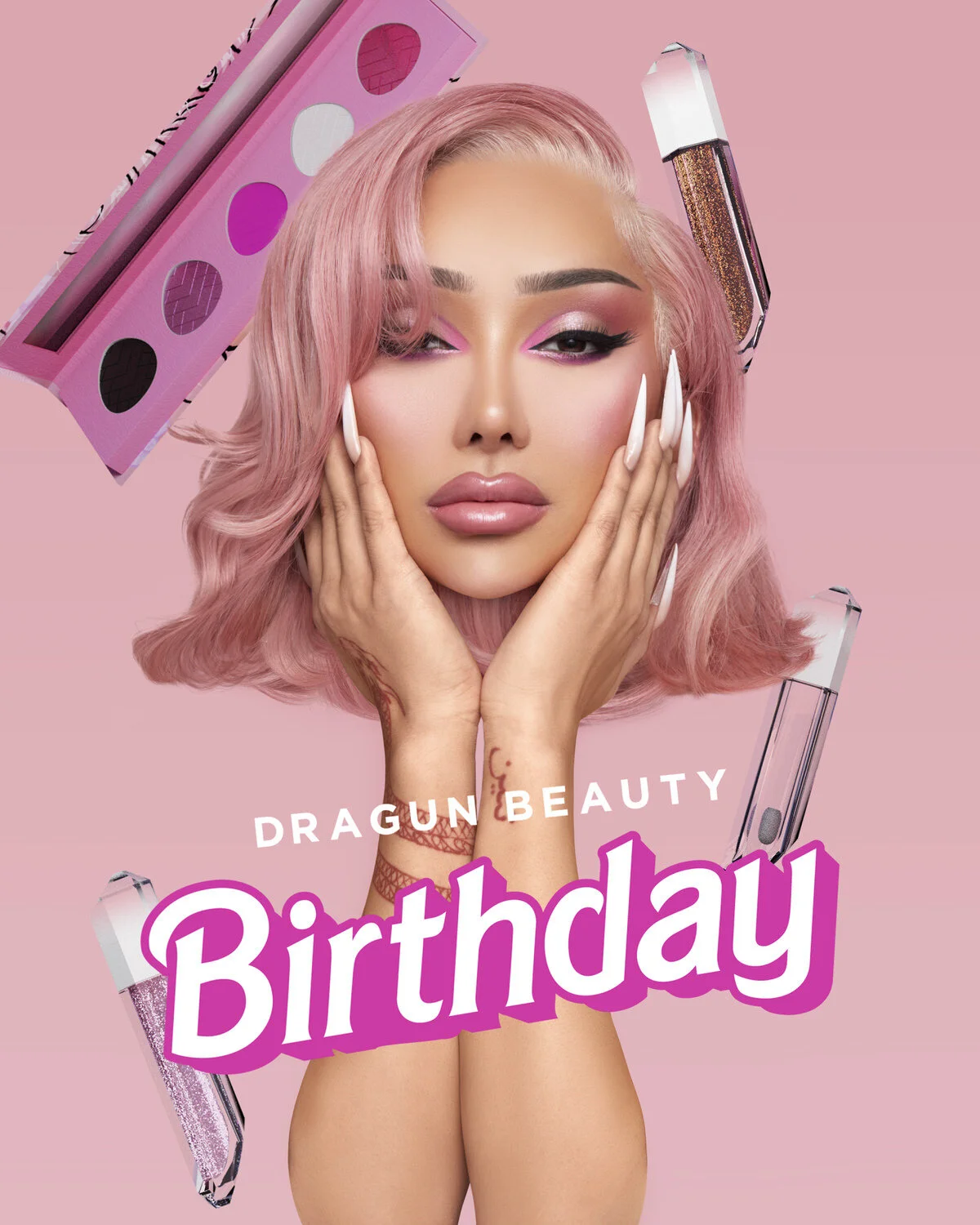 Dragun Beauty Birthday Collection — Jon Sams LA Based Beauty ...