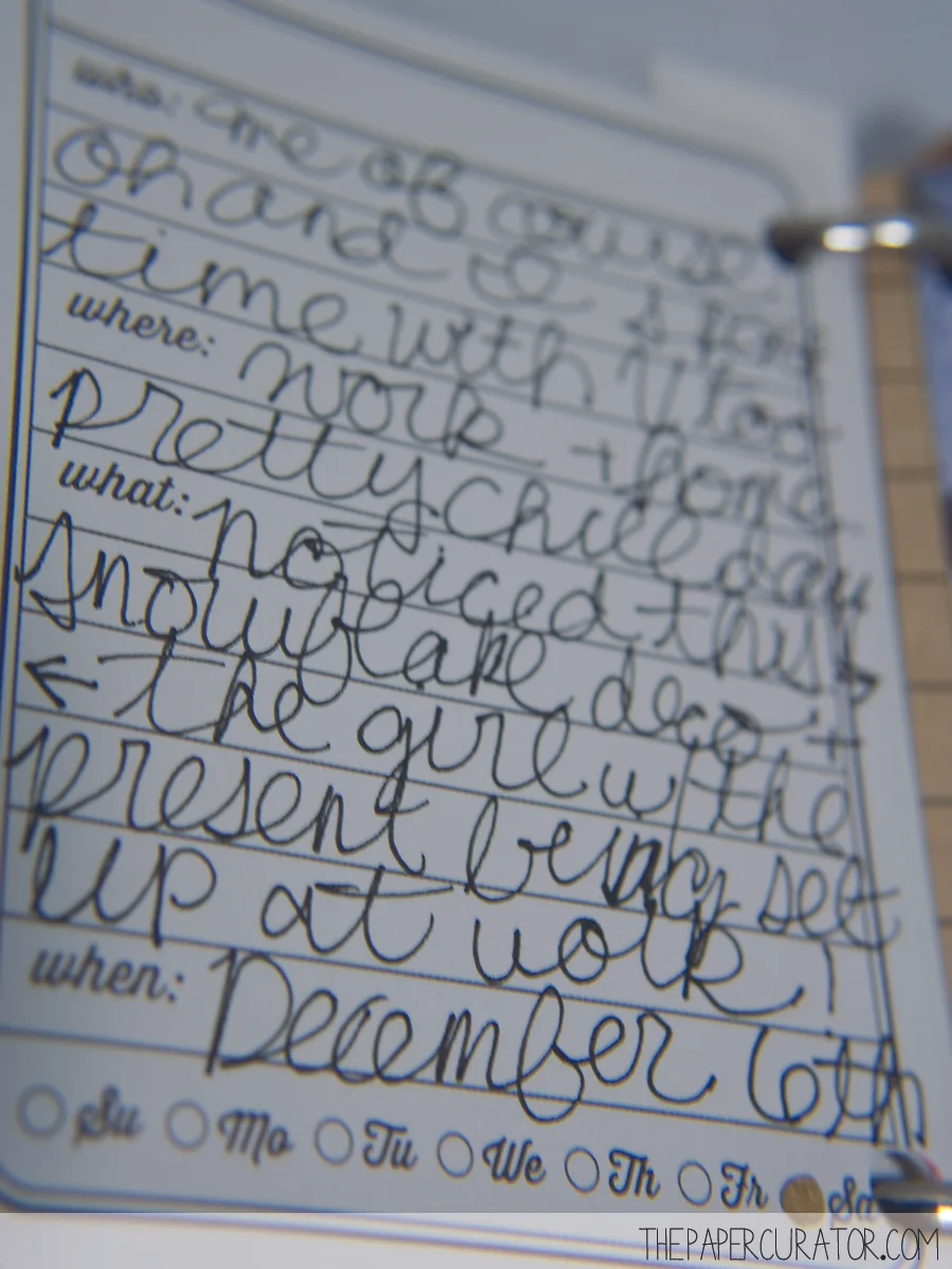 25 DAYS OF CHRISTMAS MINI ALBUM WEEK NO. 1 — The Paper Curator