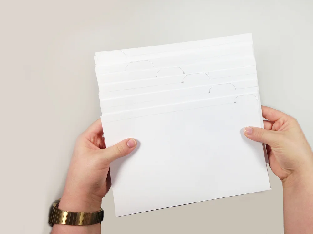 DIY | LEATHER TABBED NOTEBOOK — The Paper Curator