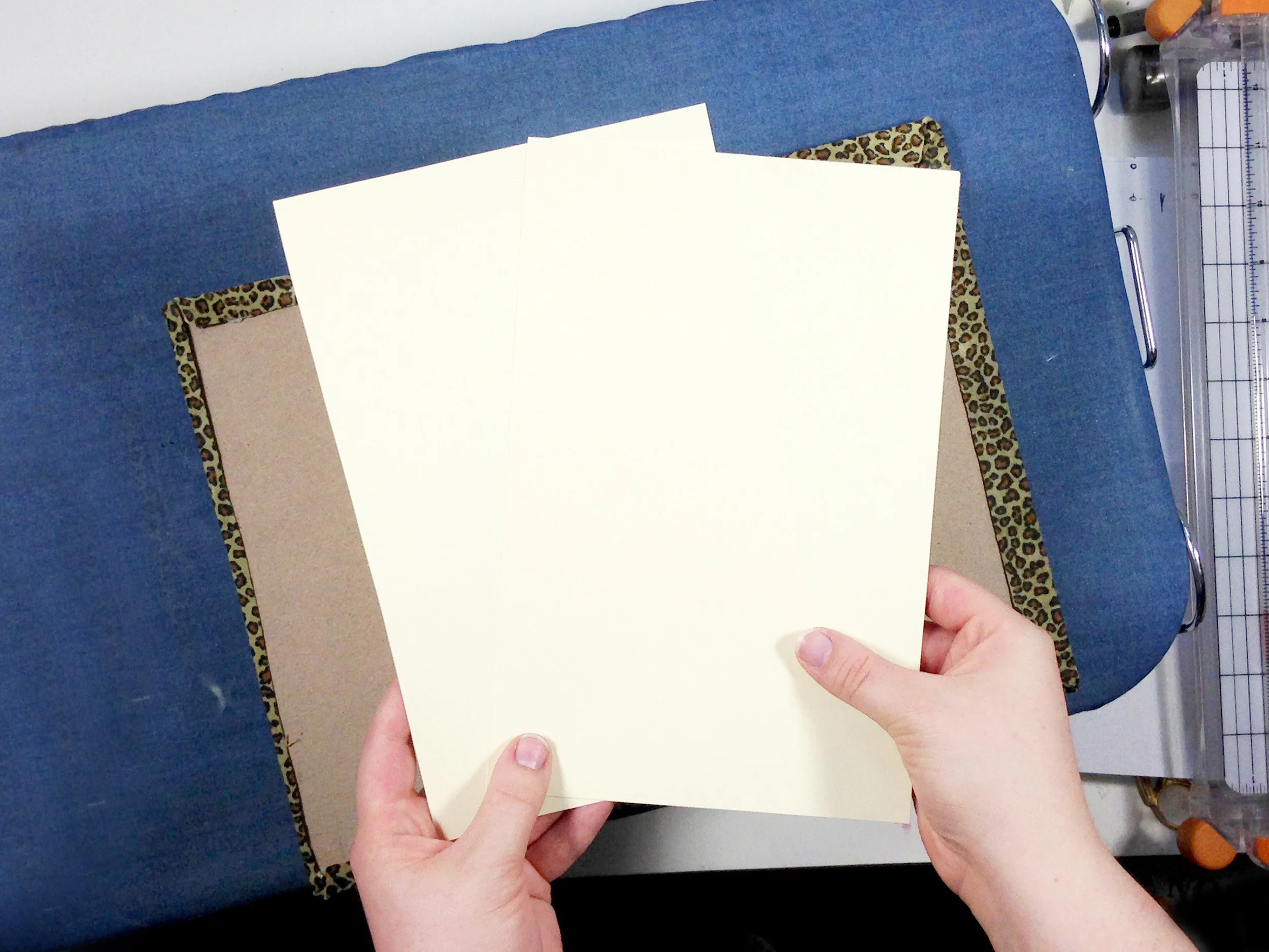 DIY | LEATHER TABBED NOTEBOOK — The Paper Curator