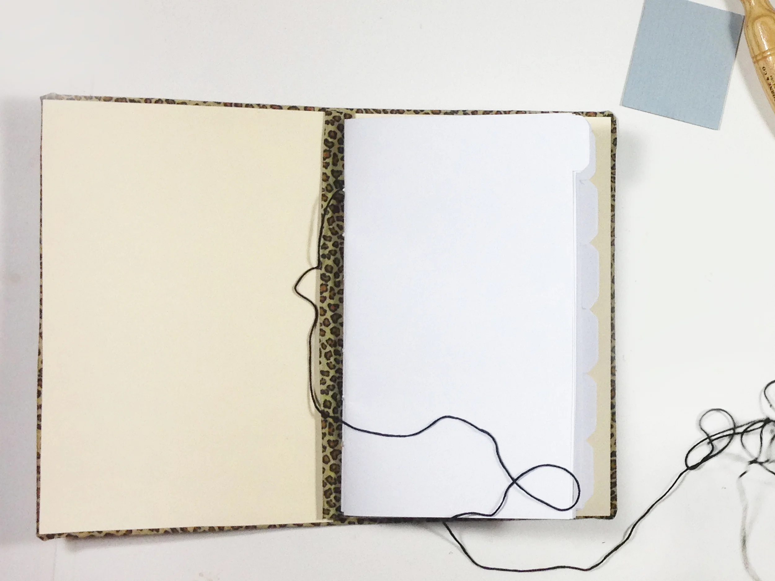 DIY | LEATHER TABBED NOTEBOOK — The Paper Curator
