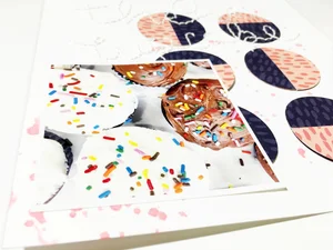'Hey There, Cupcake' Scrapbook Layout — The Paper Curator