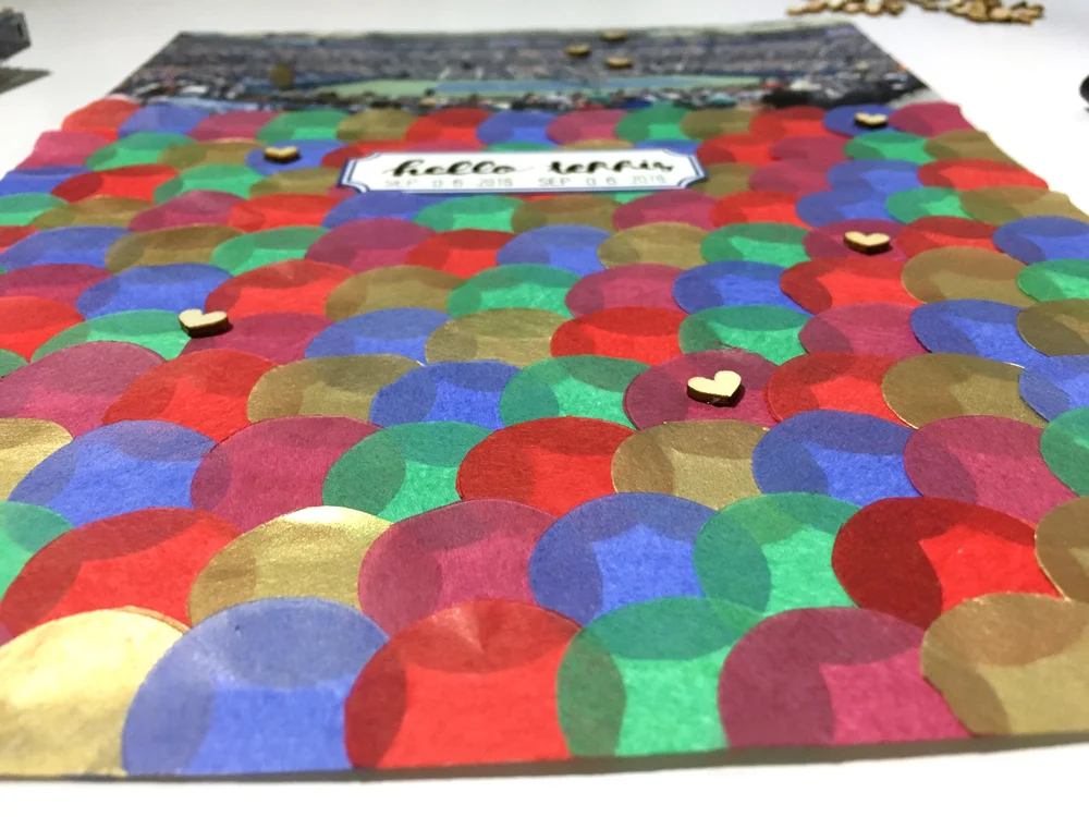 'Hello Tennis' Scrapbook Layout — The Paper Curator