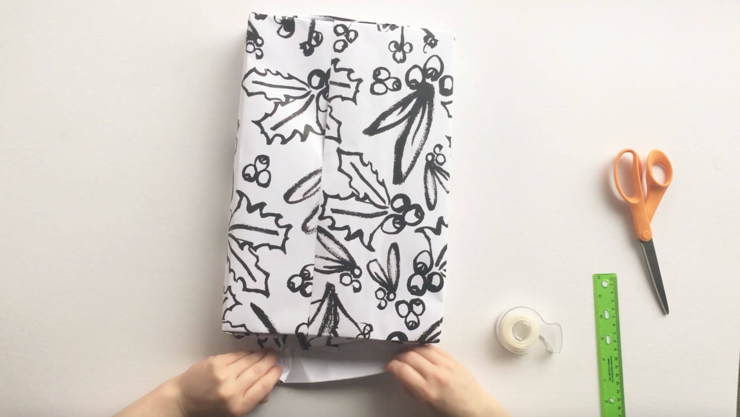 How To | Pleated Gift Wrapping — The Paper Curator