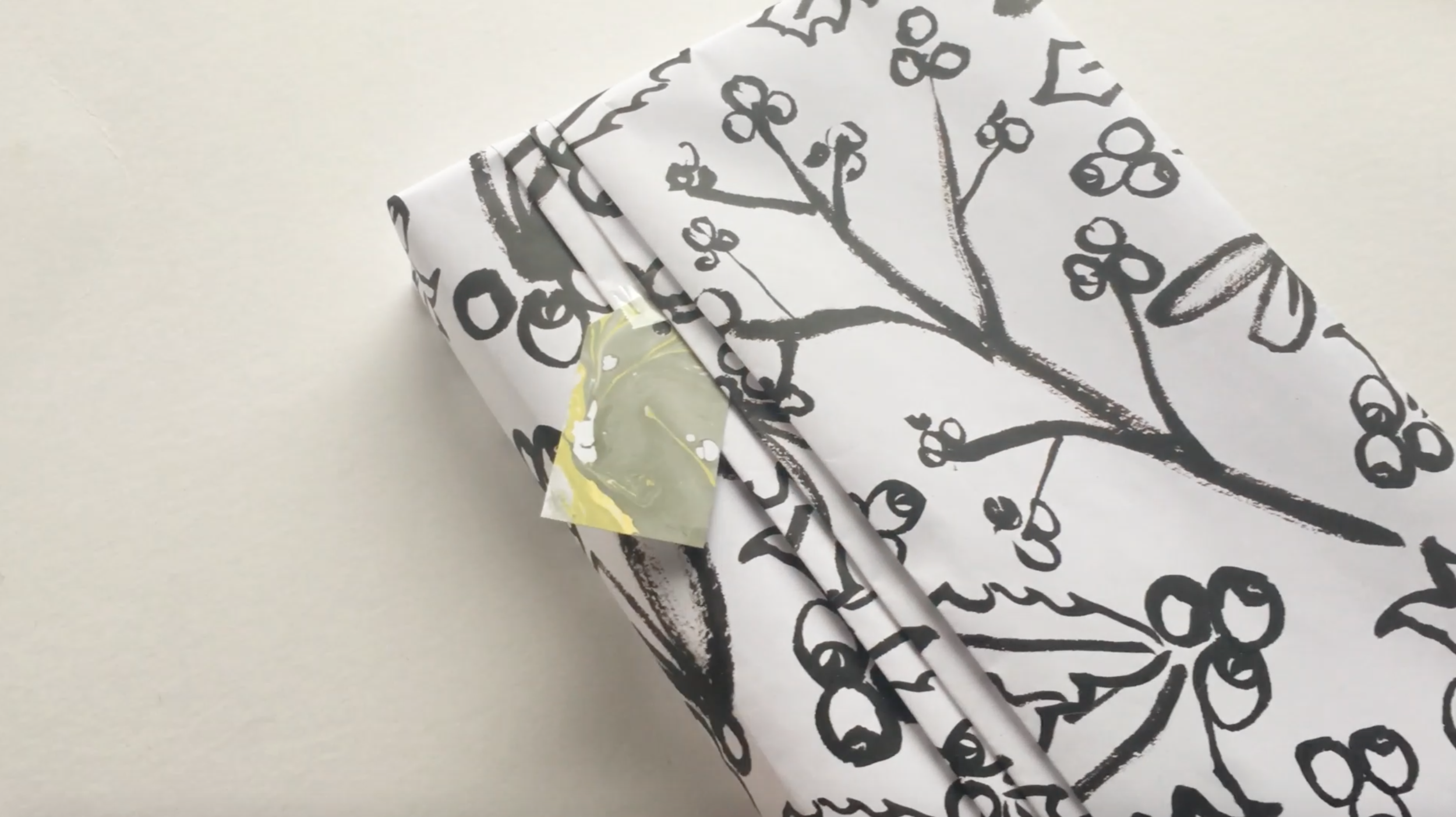 How To | Pleated Gift Wrapping — The Paper Curator