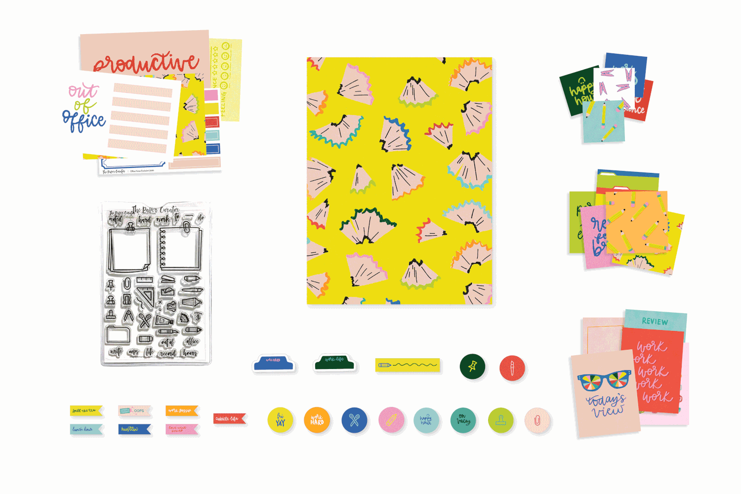 Meet Office Notes Scrapbook Kit — The Paper Curator