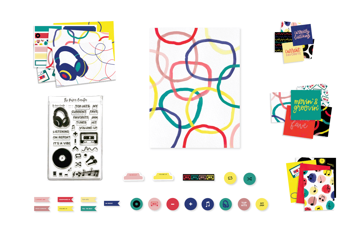 Meet Listen Up Scrapbook Kit — The Paper Curator