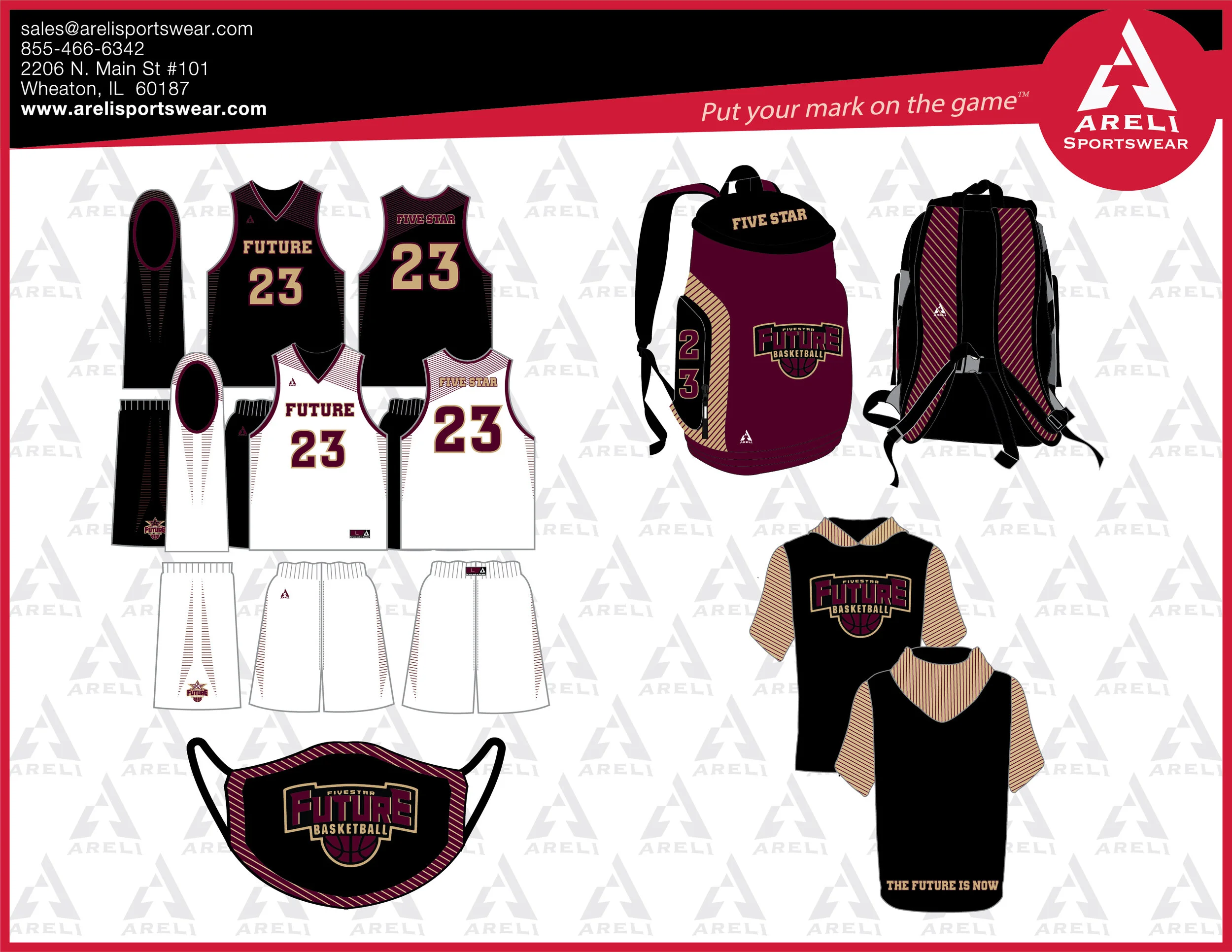 Custom Basketball Uniforms — Areli Sportswear