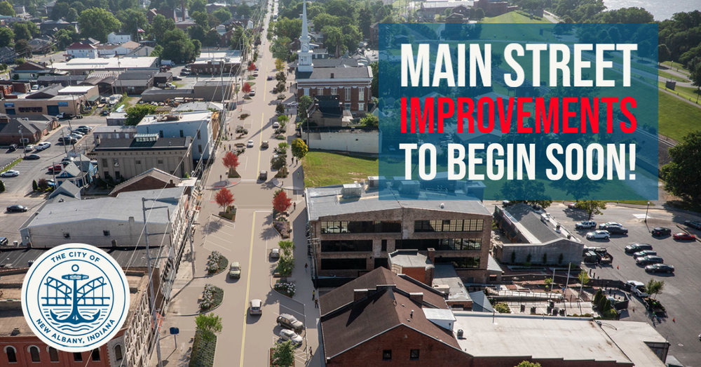 Major Main Street Improvements Set to Begin — New Albany City Hall