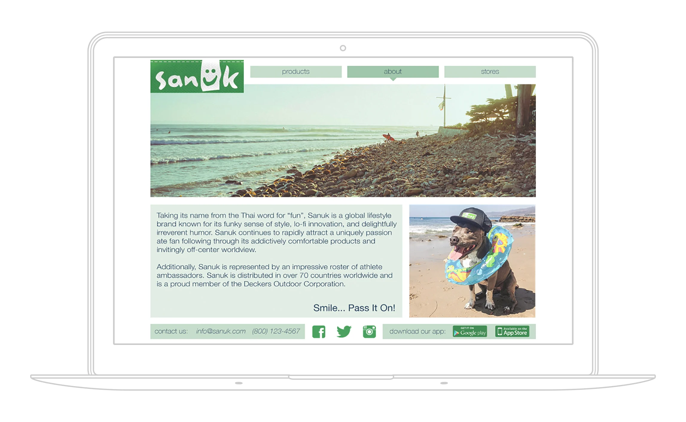 Sanuk Smile Logo