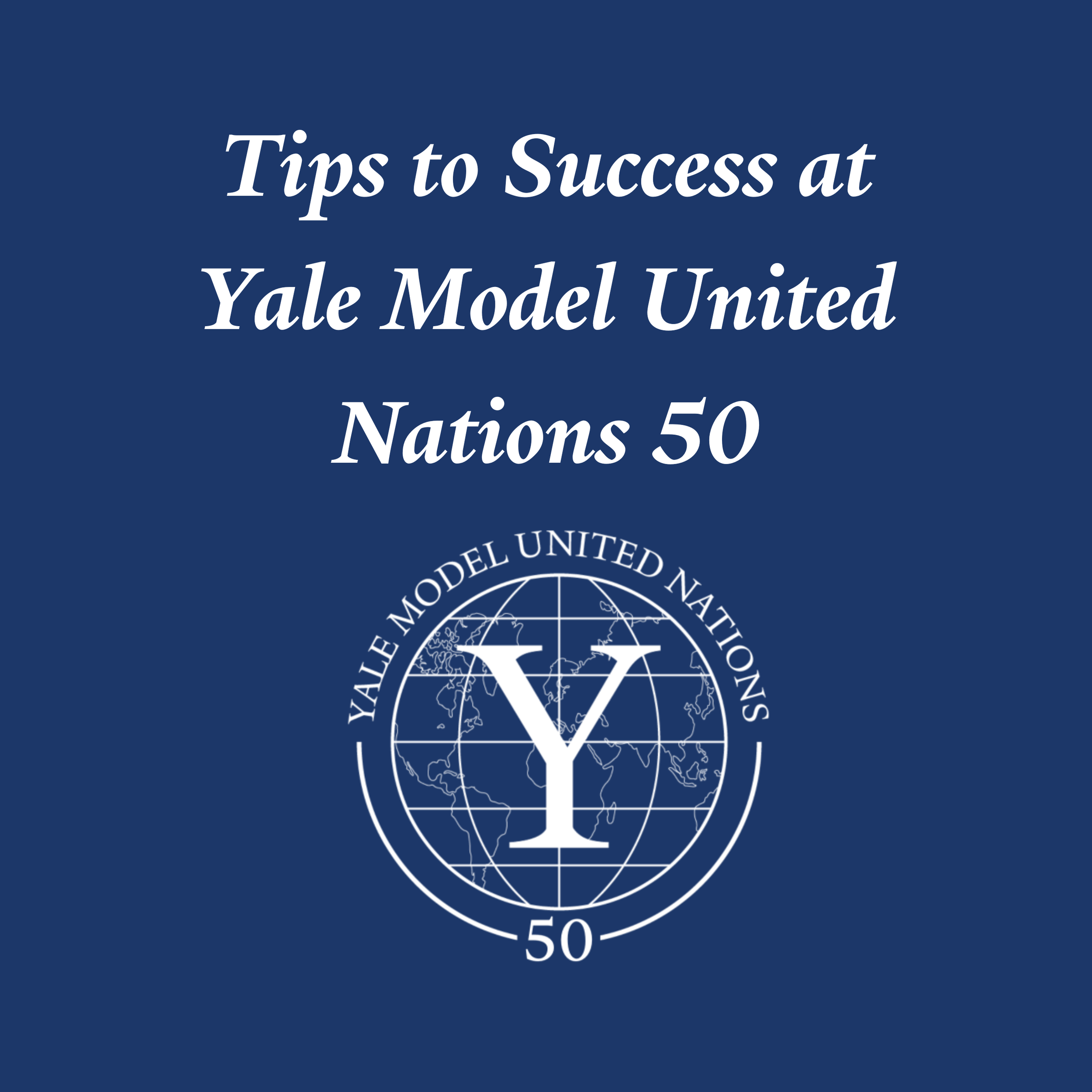 Delegate Resources — Yale Model United Nations