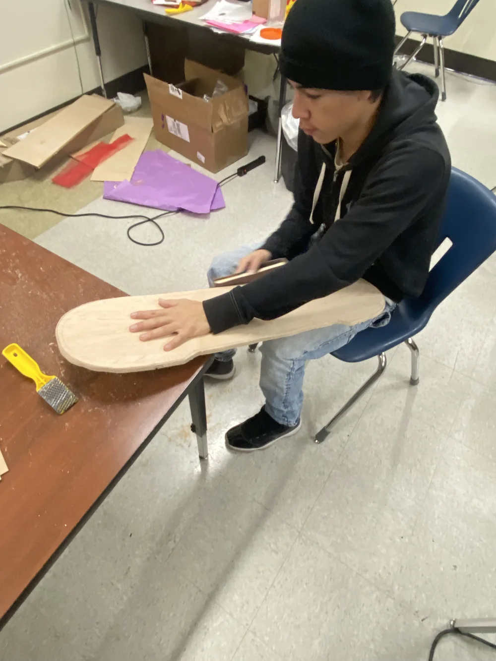Teacher Building Skateboards In Class With His Students — Roarockit