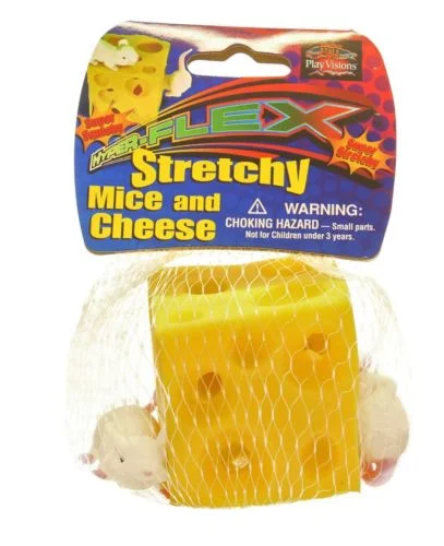 Specialsupplies.comStretch Mice and Cheese Fun! Great for Fine Motor Skills