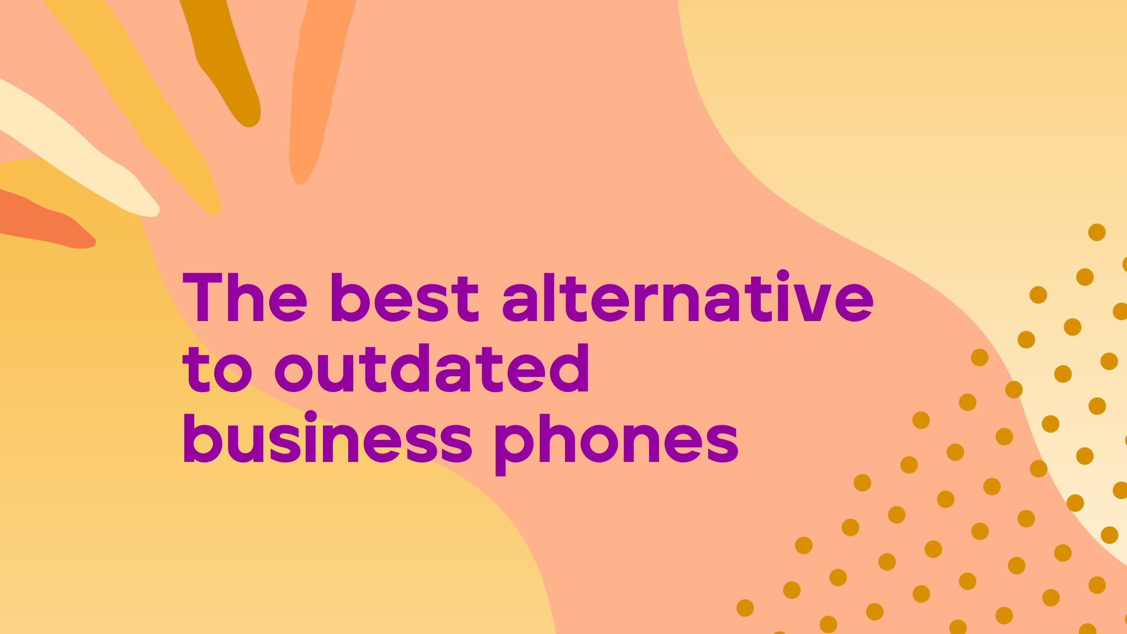 The Best Alternative to Outdated Business Phones | Burner