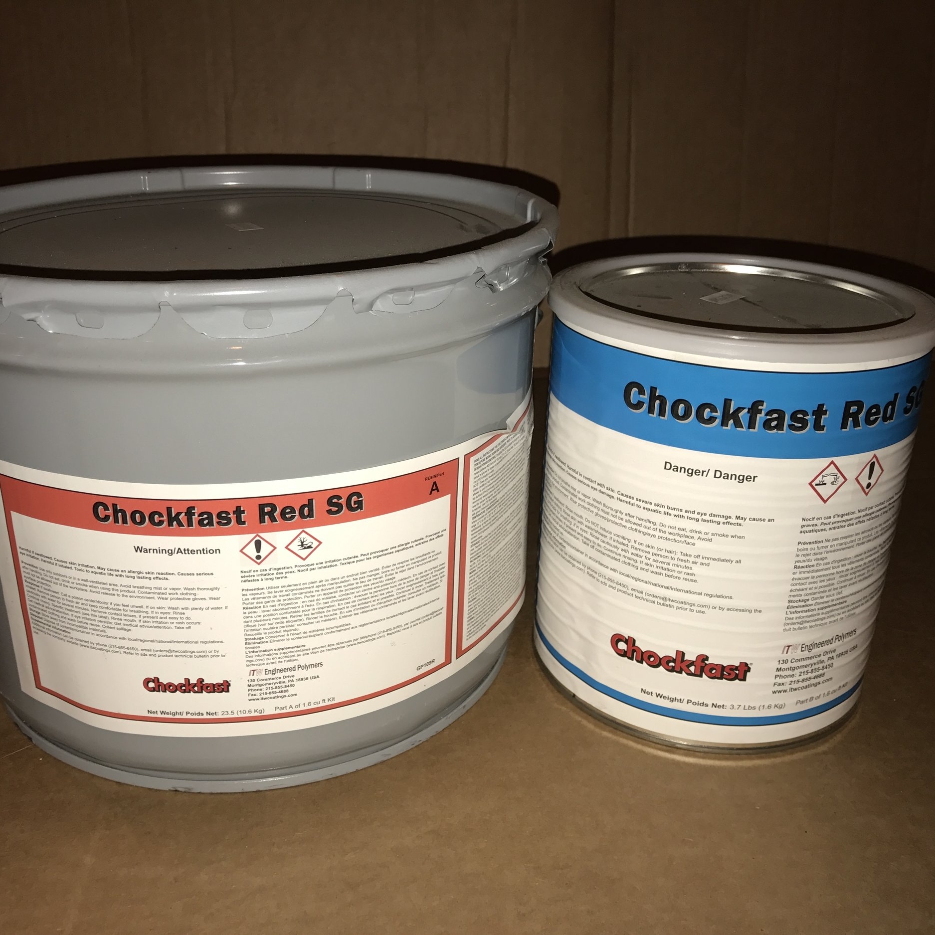 Chockfast Product Line