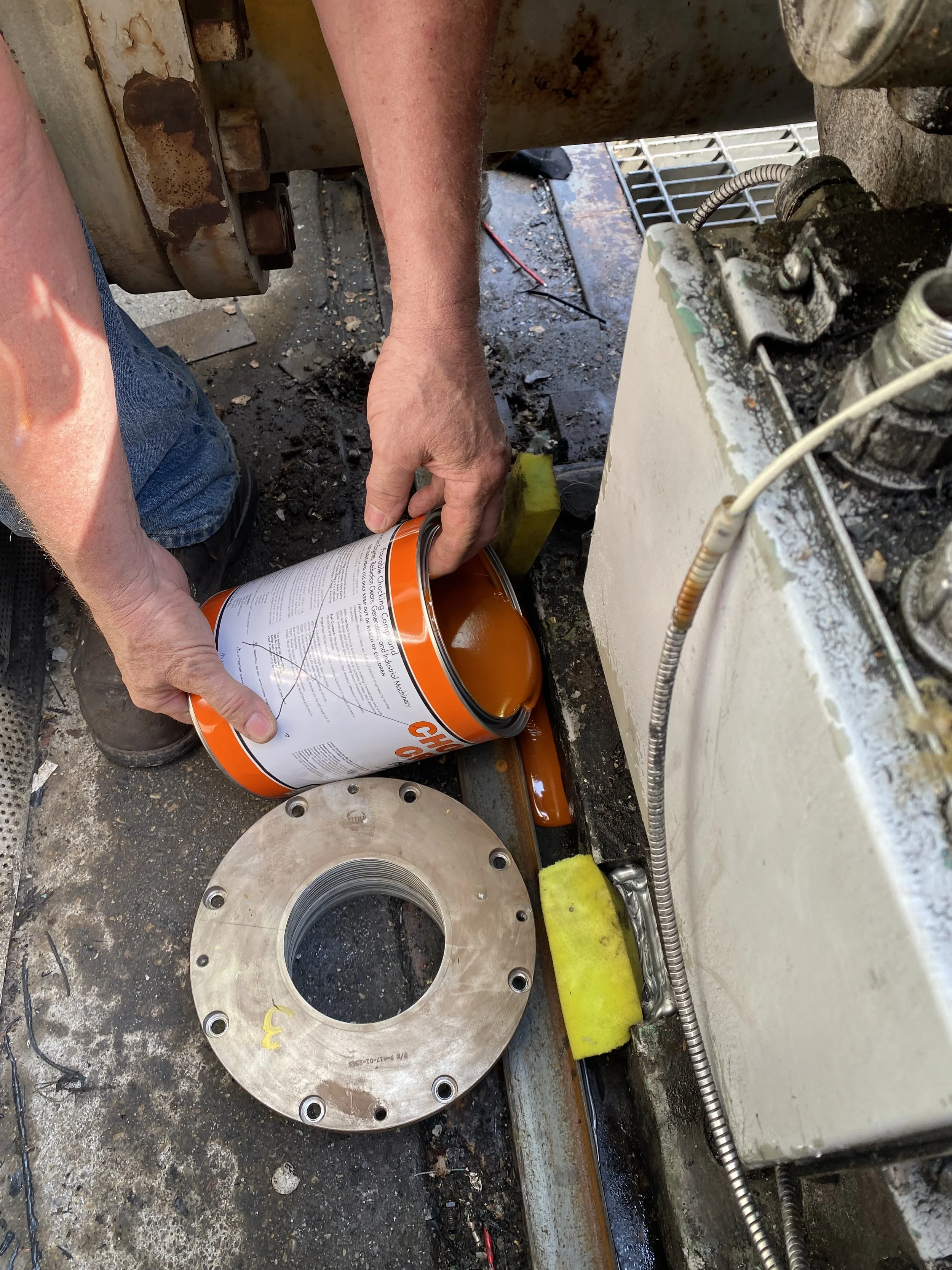 Chockfast Orange, Marine, Repair, Machinery, Chocking Compound ...