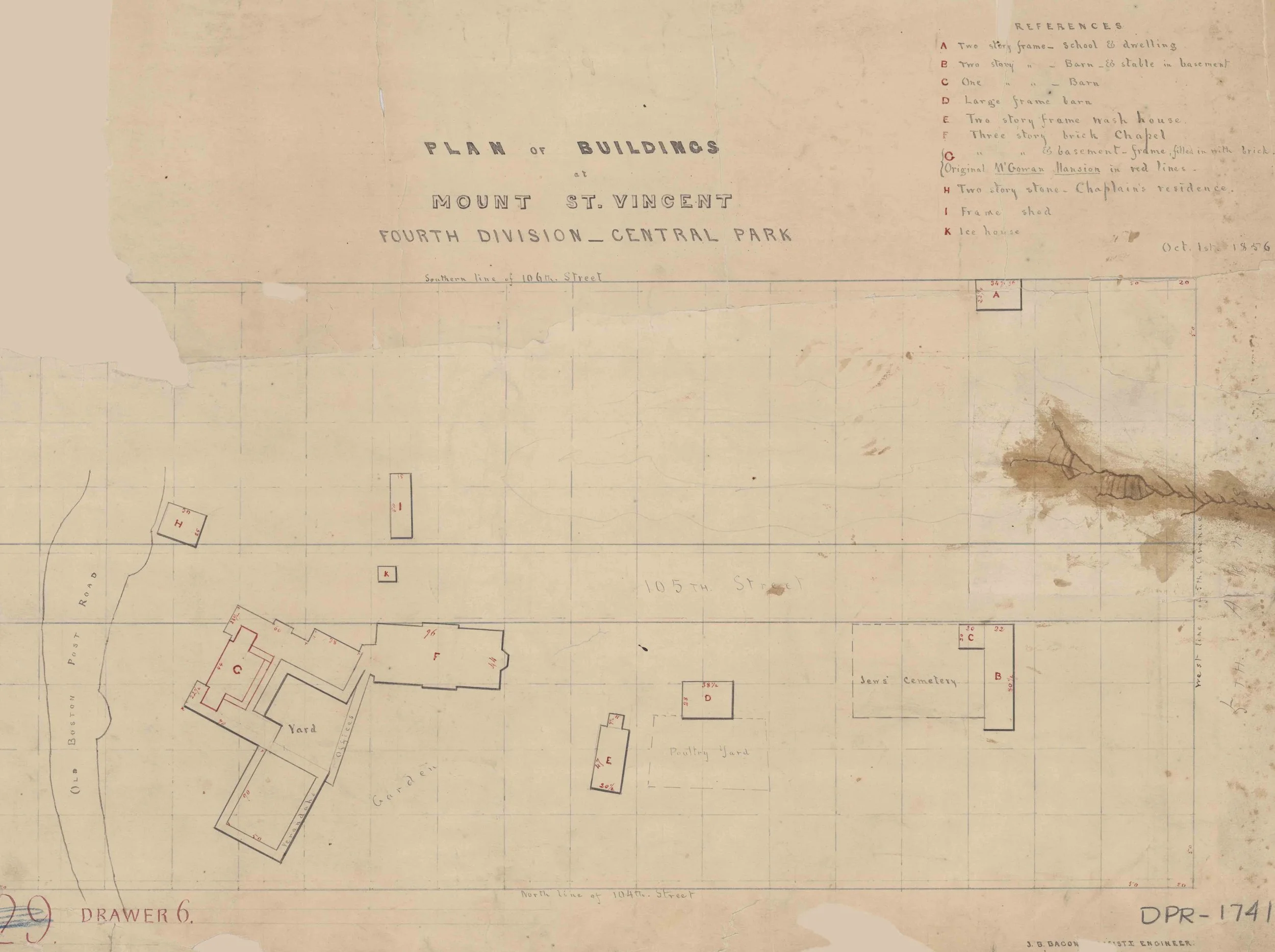 Mount St. Vincent, Central Park — NYC Department of Records ...