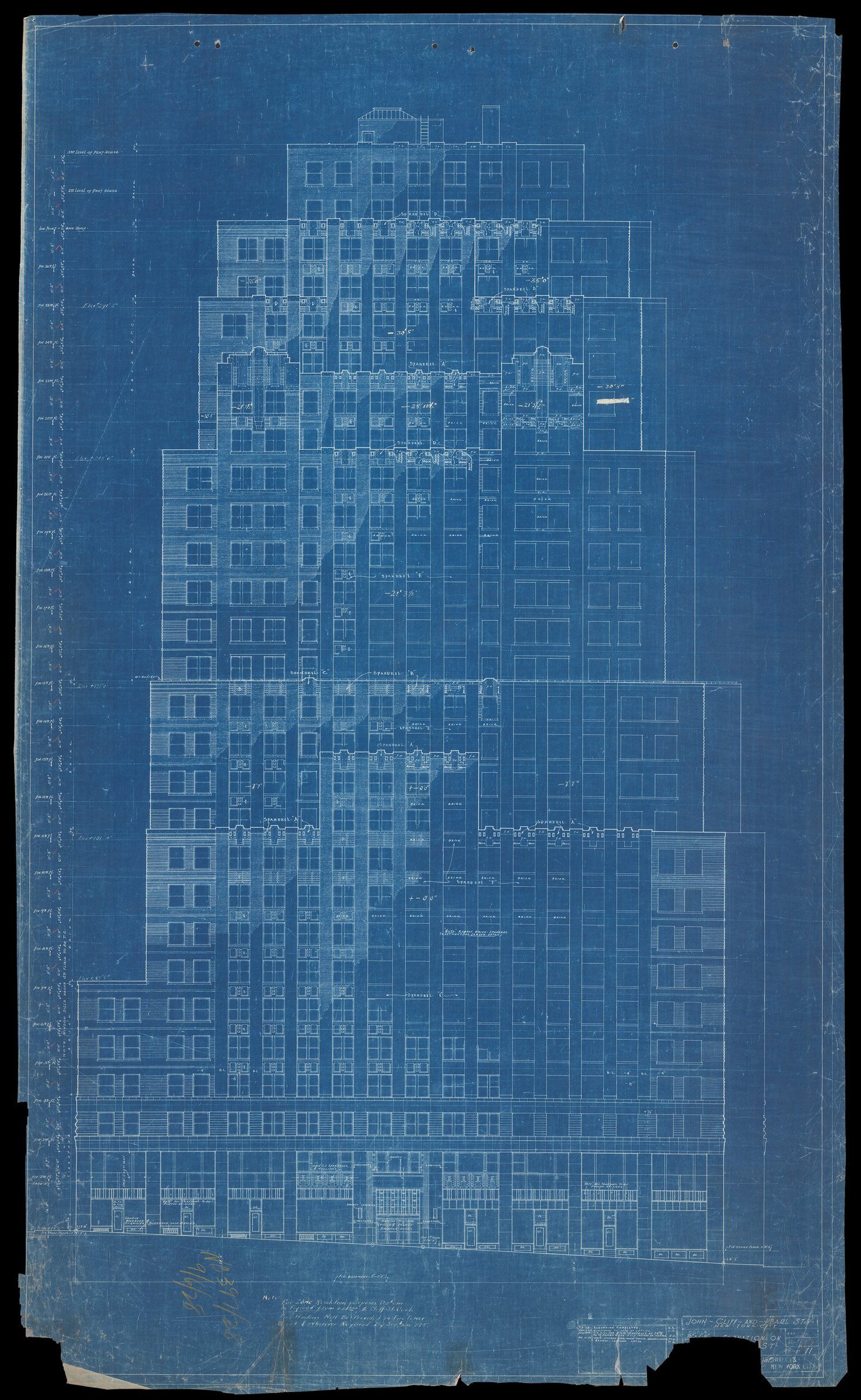 Manhattan Buildings Plans Update—the Financial and Seaport Districts ...