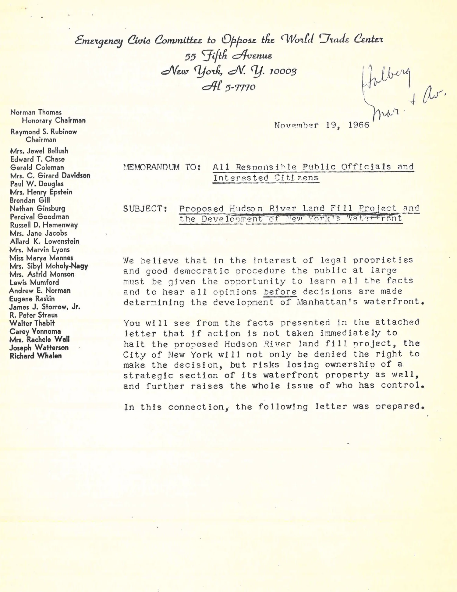 Radio Row and the Fight for Lower Manhattan — NYC Department of Records ...