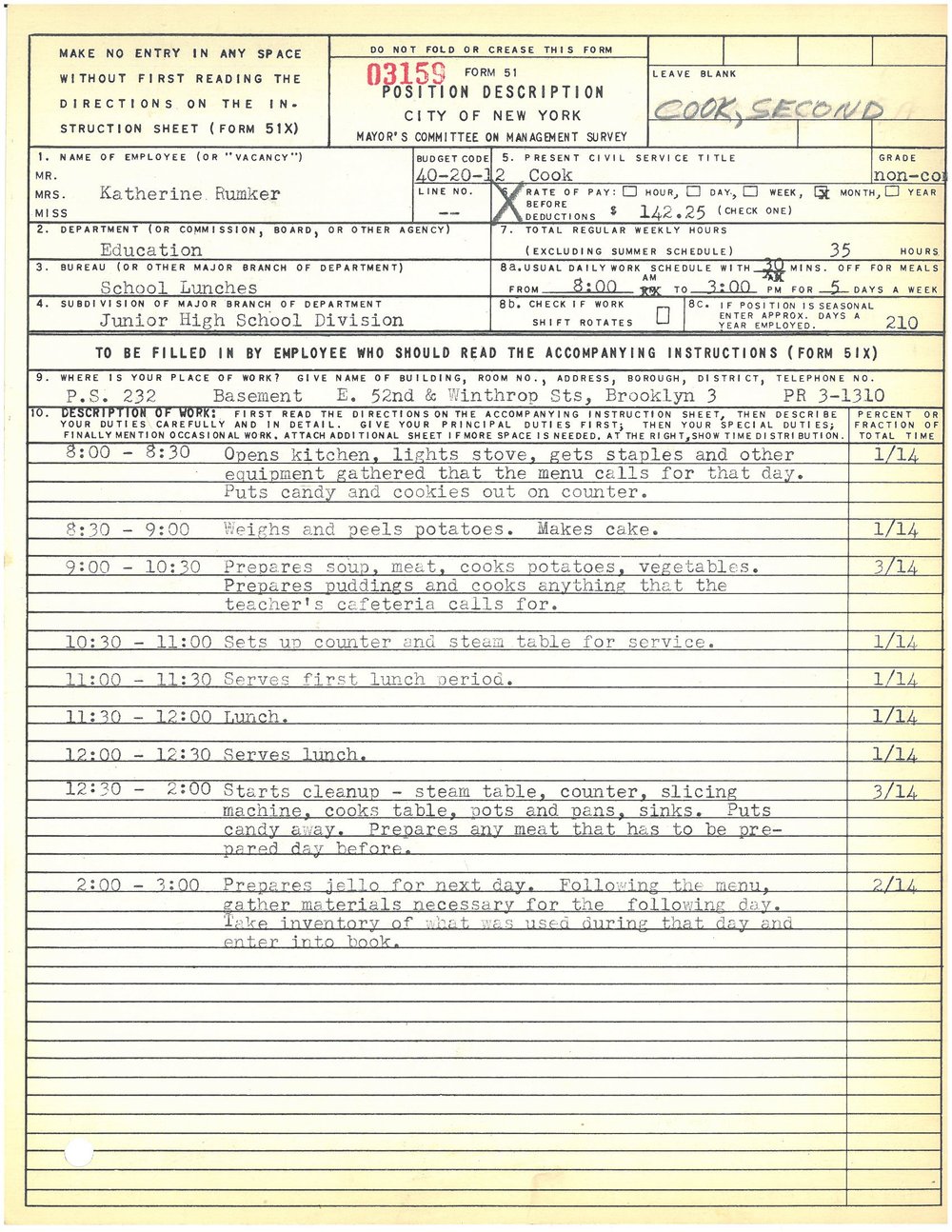 Form 51 — NYC Department of Records & Information Services