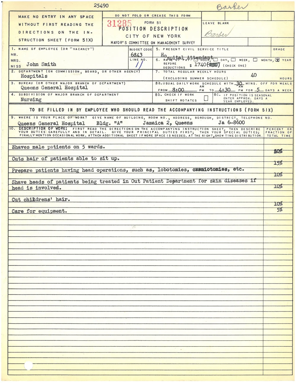 Form 51 — NYC Department of Records & Information Services