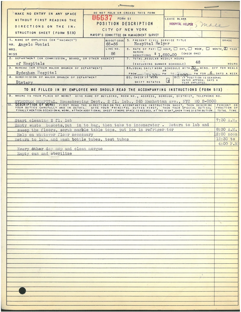 Form 51 — NYC Department of Records & Information Services