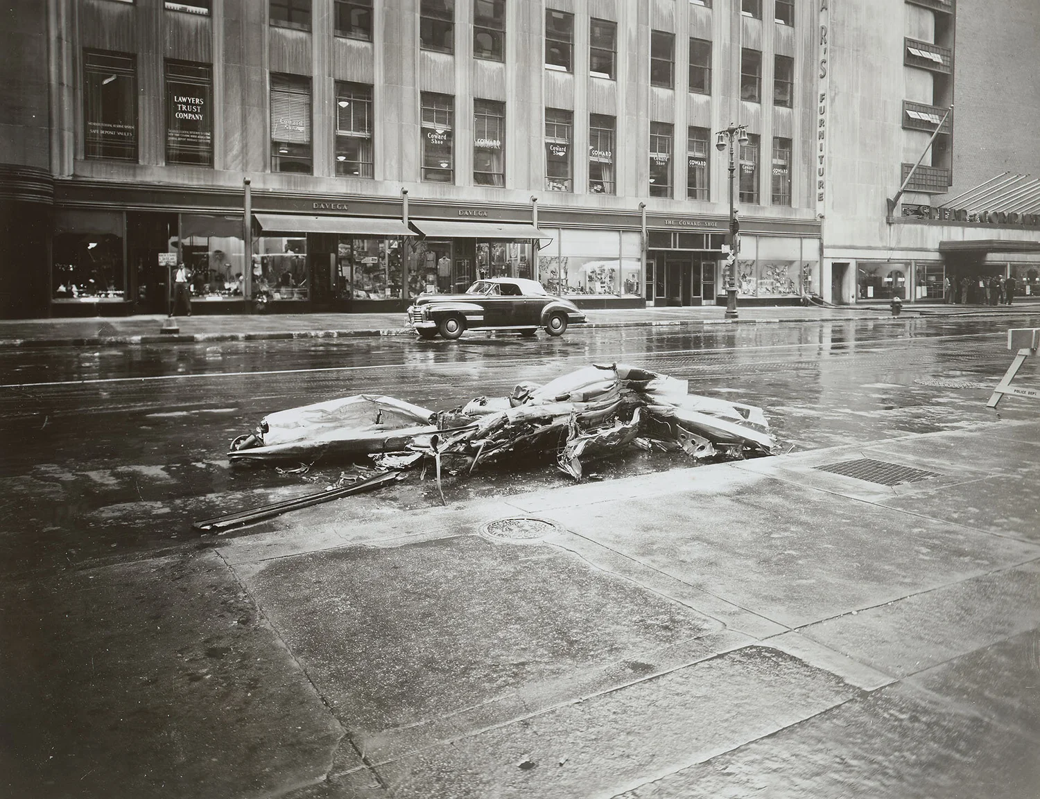 The Empire State Plane Crash, July 28, 1945 — NYC Department of Records ...
