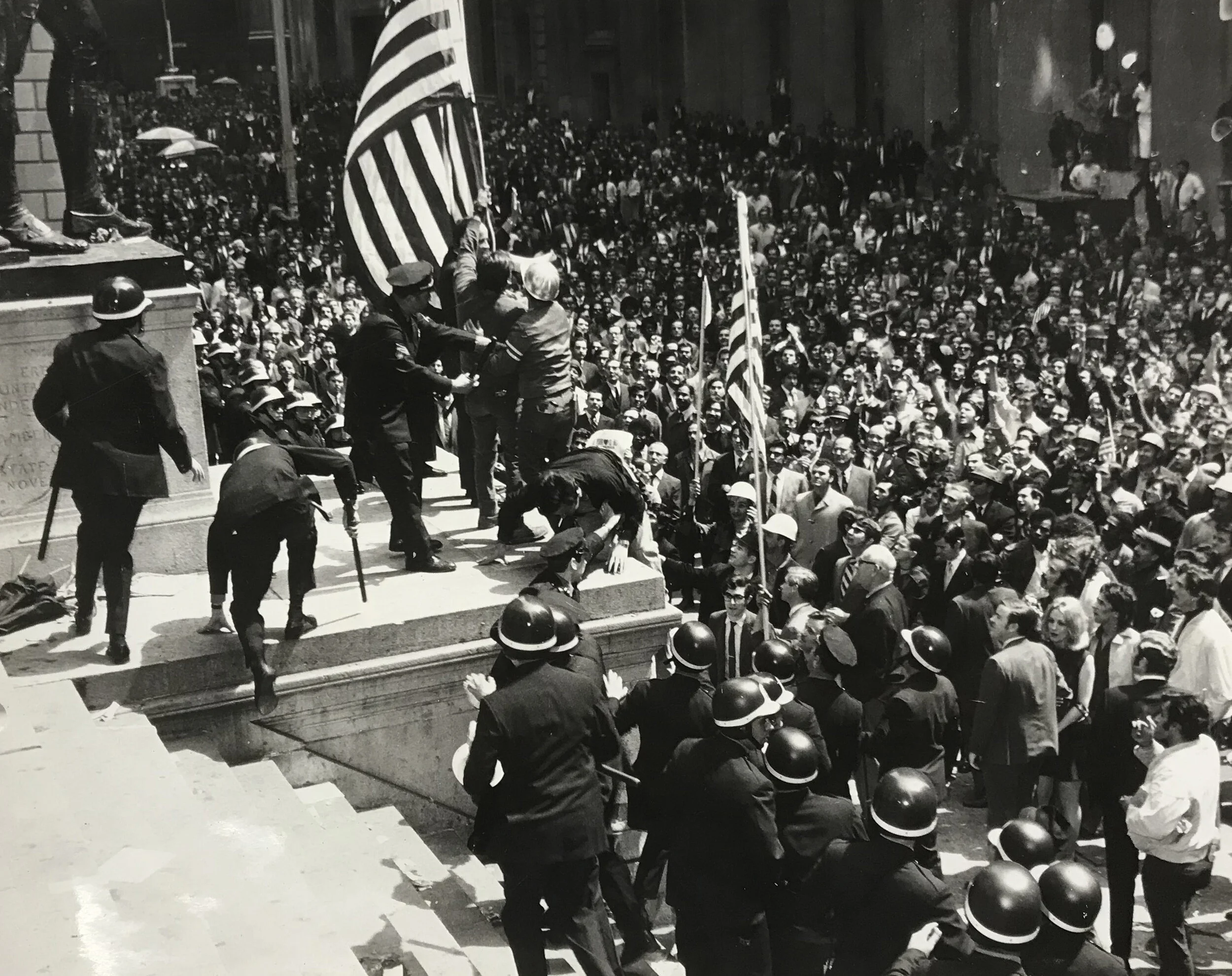 The Hard Hat Riots, May 8, 1970 — NYC Department of Records ...