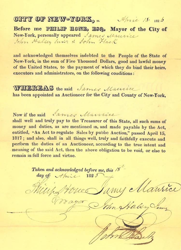 New York City’s Earliest Mayors — NYC Department of Records ...