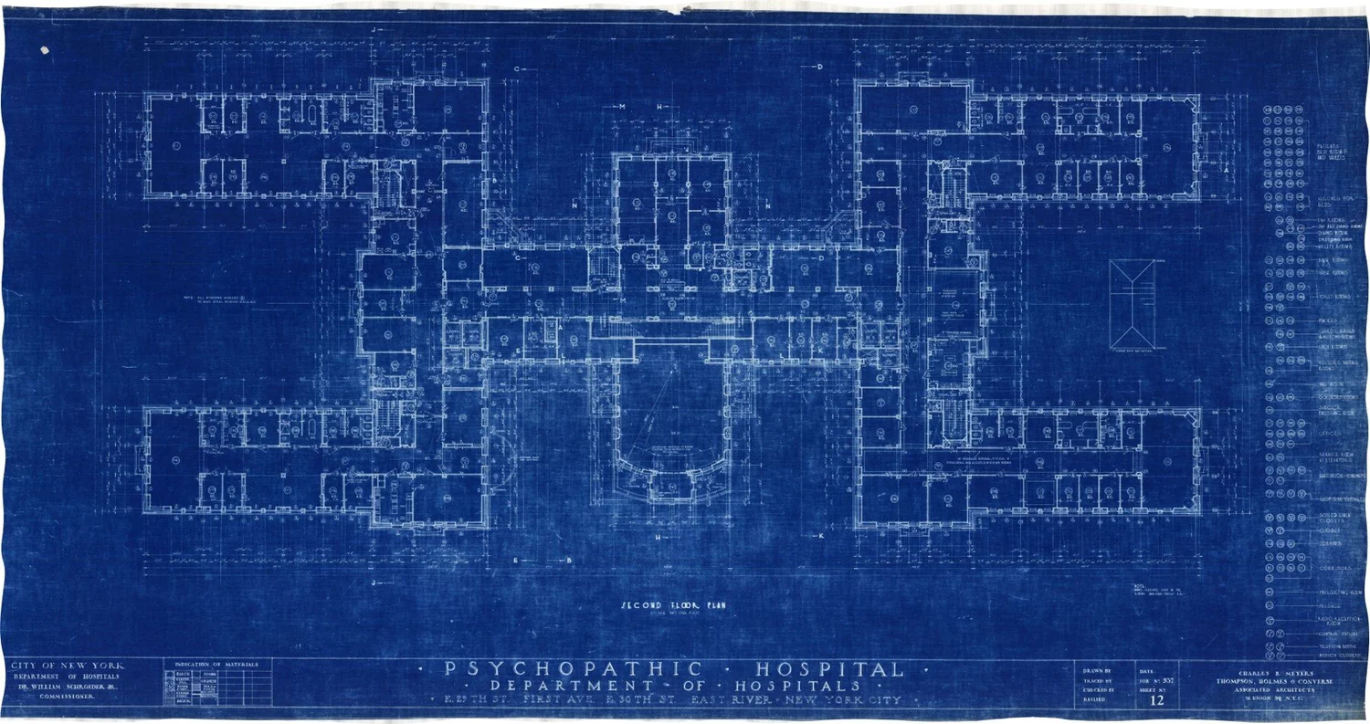 Building Histories, The Bellevue Psychopathic Hospital and the ...